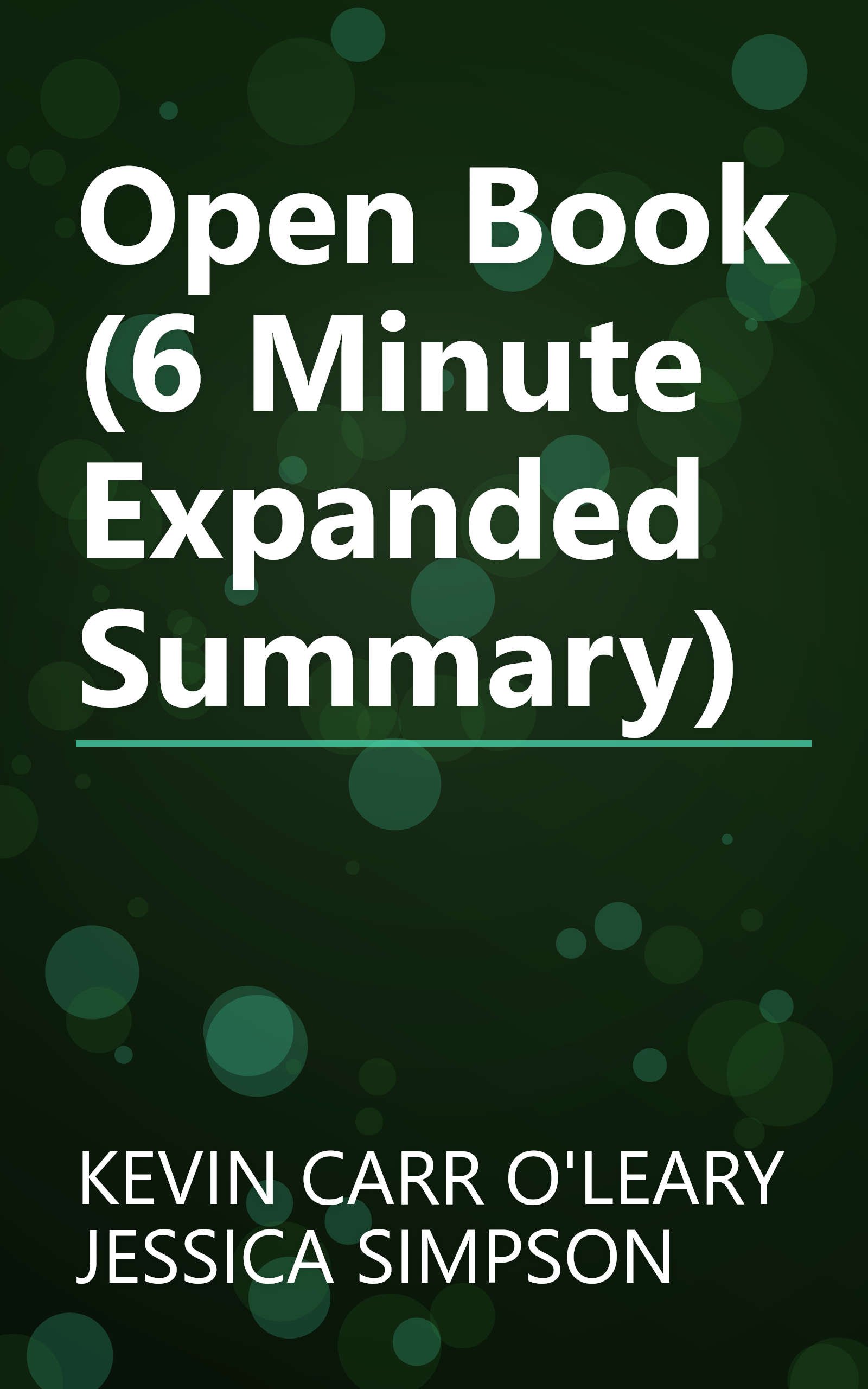 Open Book (6 Minute   Expanded Summary) book cover