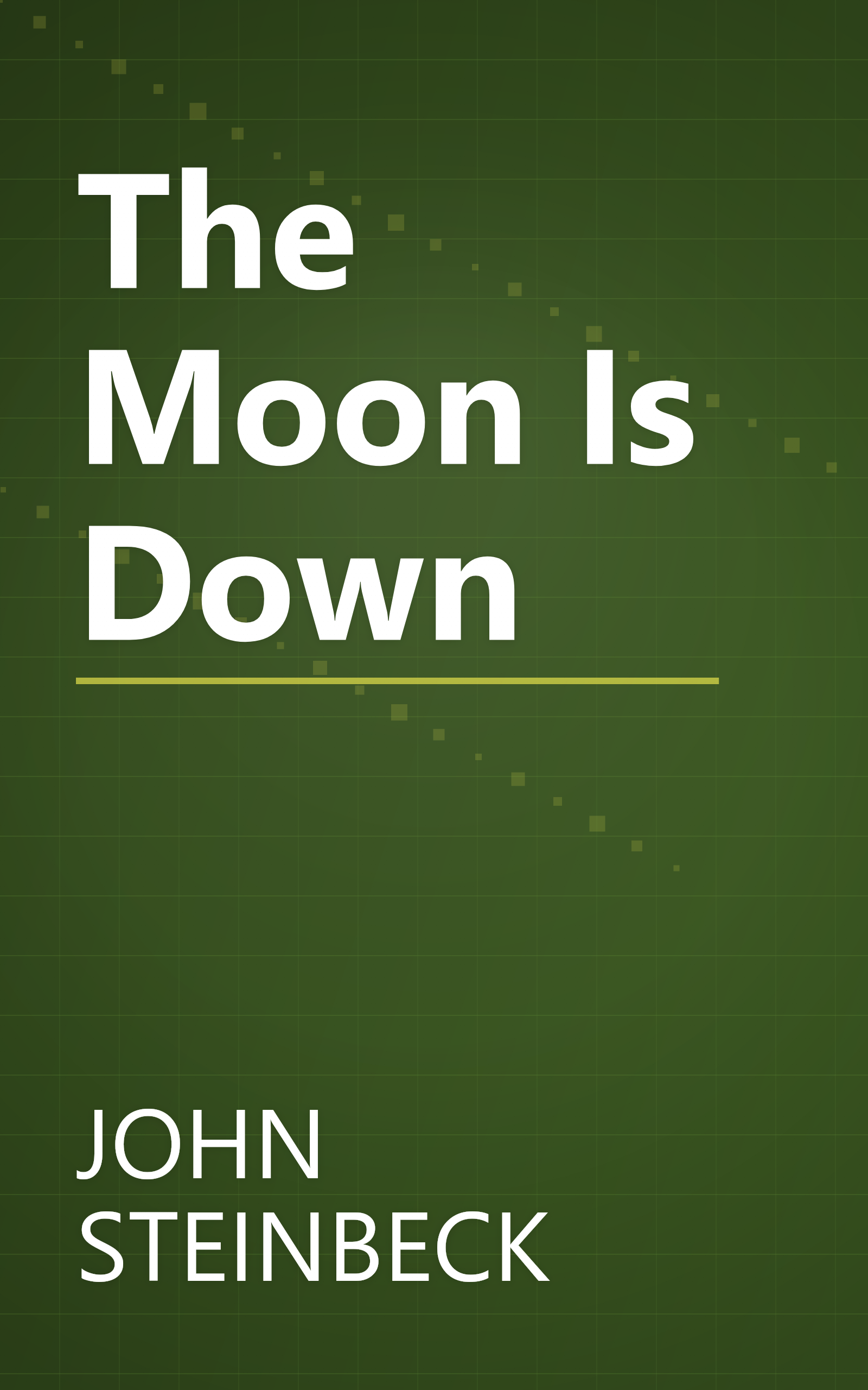 The Moon Is Down book cover