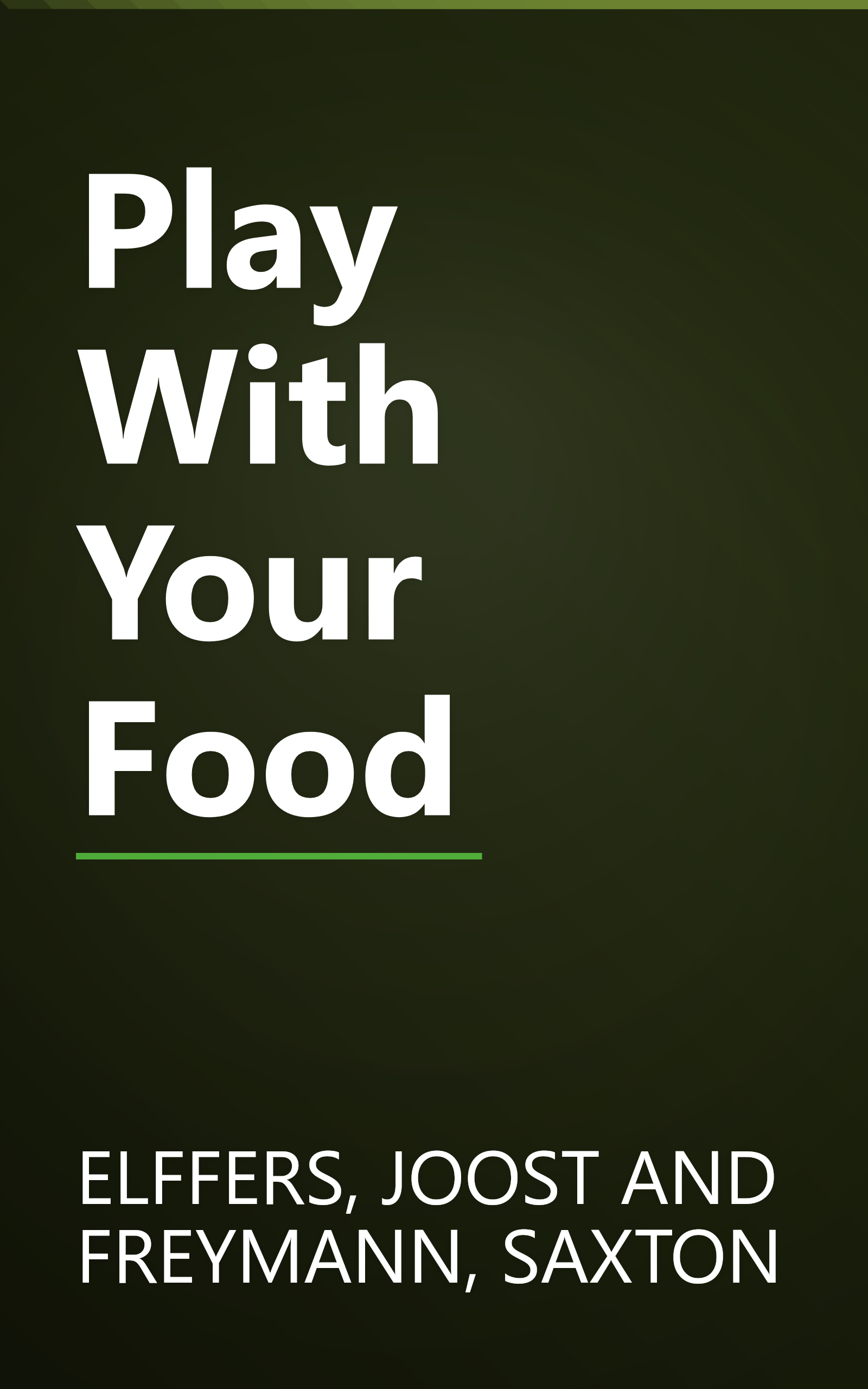Play With Your Food book cover