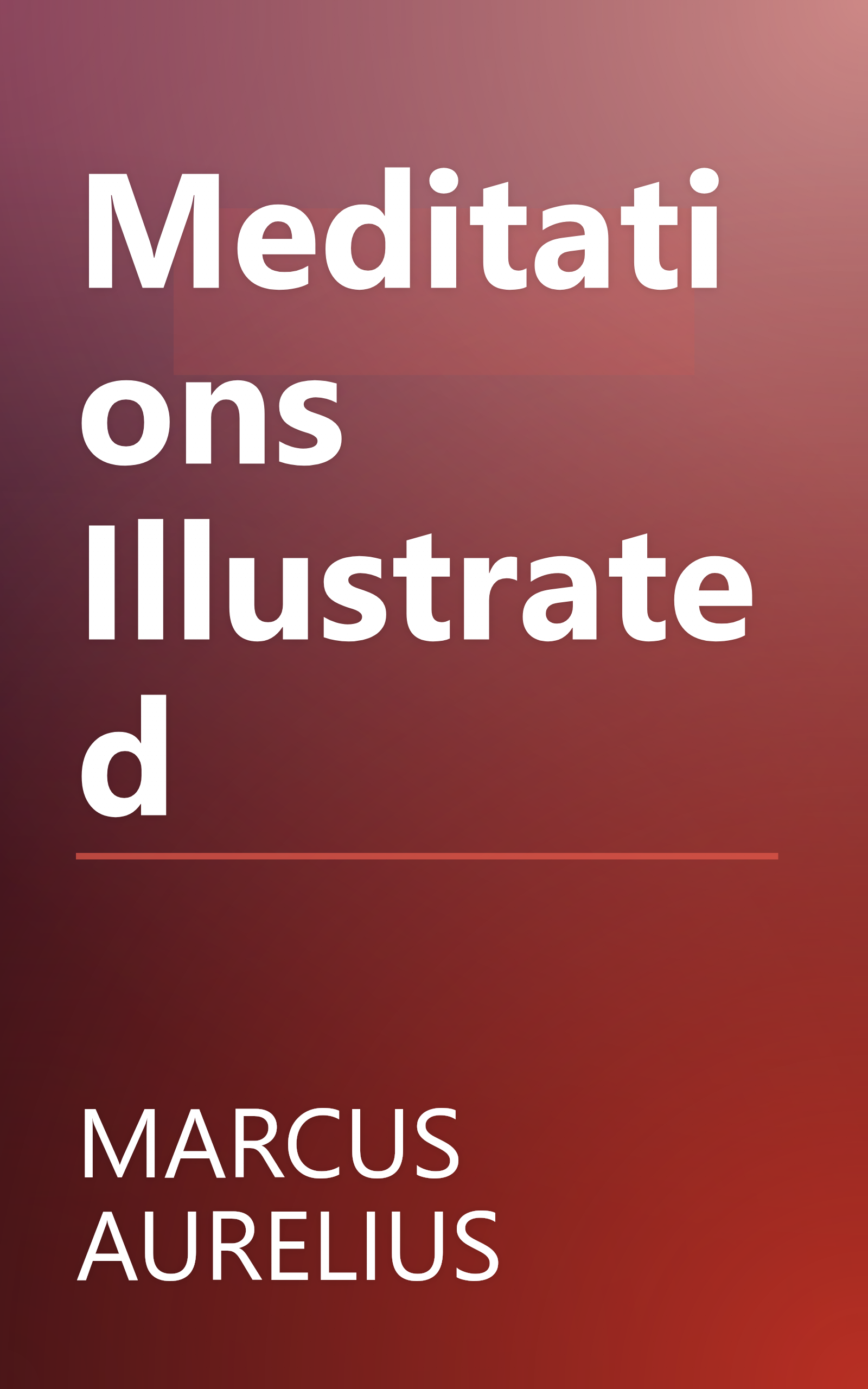 Meditations Illustrated book cover