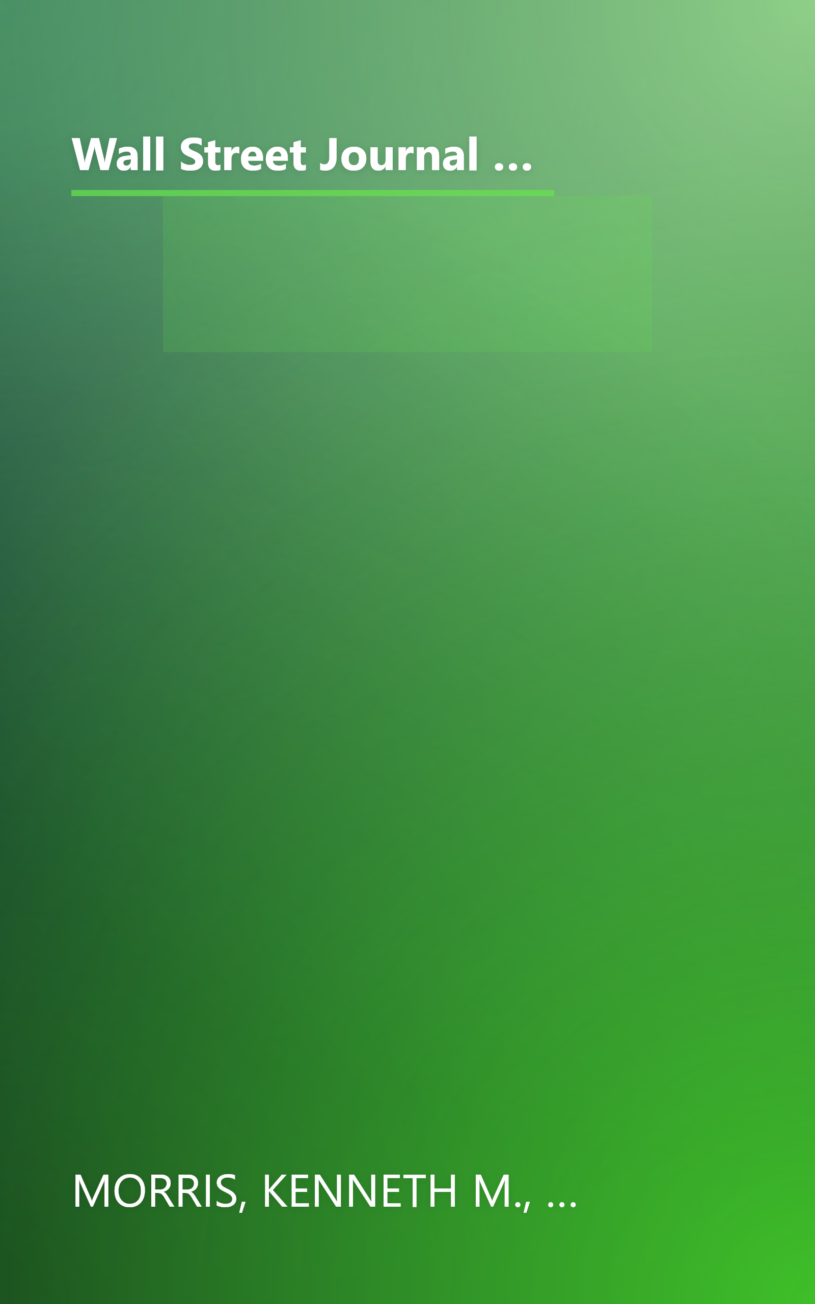 Wall Street Journal Guide to Understanding Your Taxes: An Easy-to-Understand, Easy-to-Use Primer That Takes the Mystery Out of Your Taxes book cover