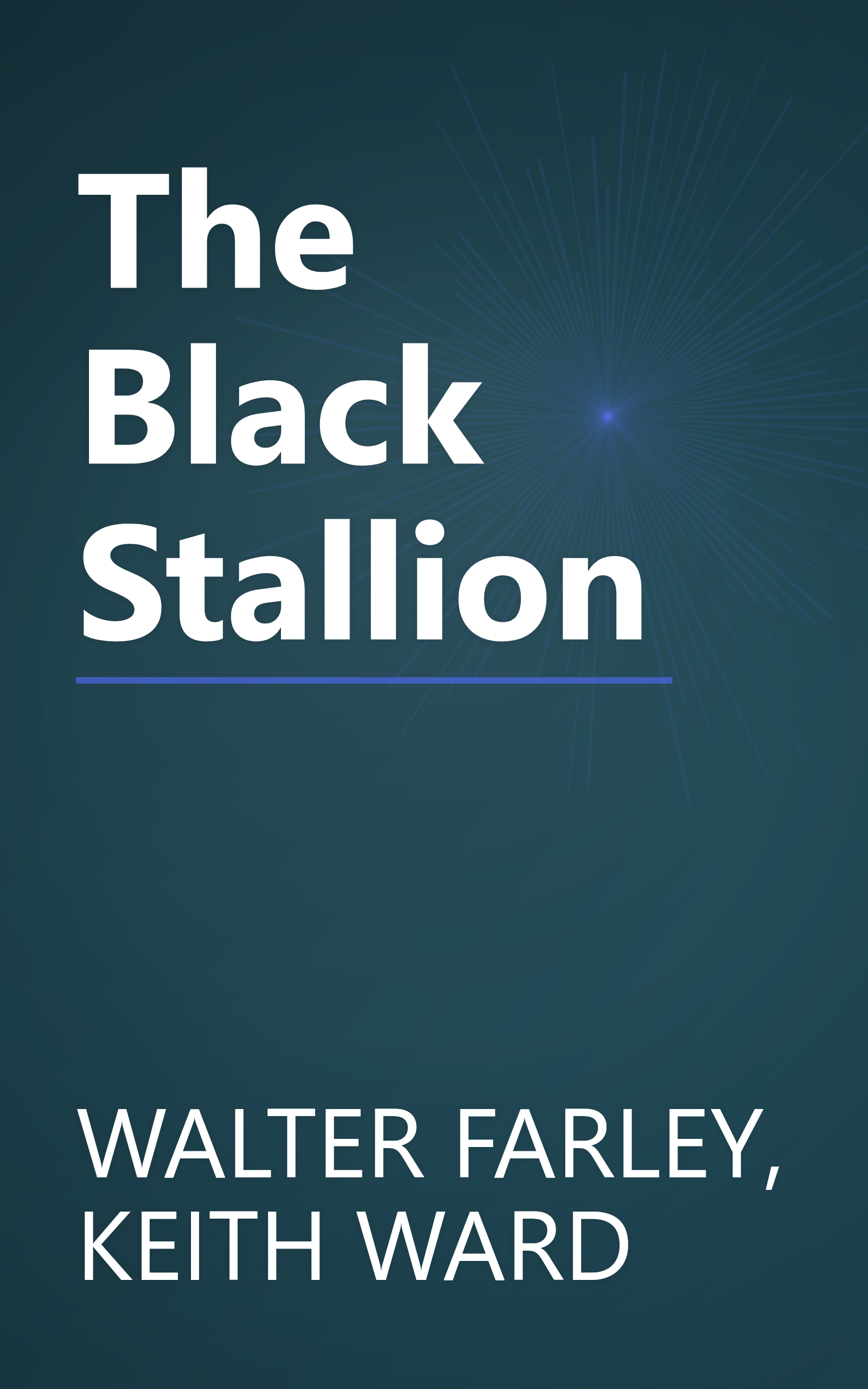 The Black Stallion book cover