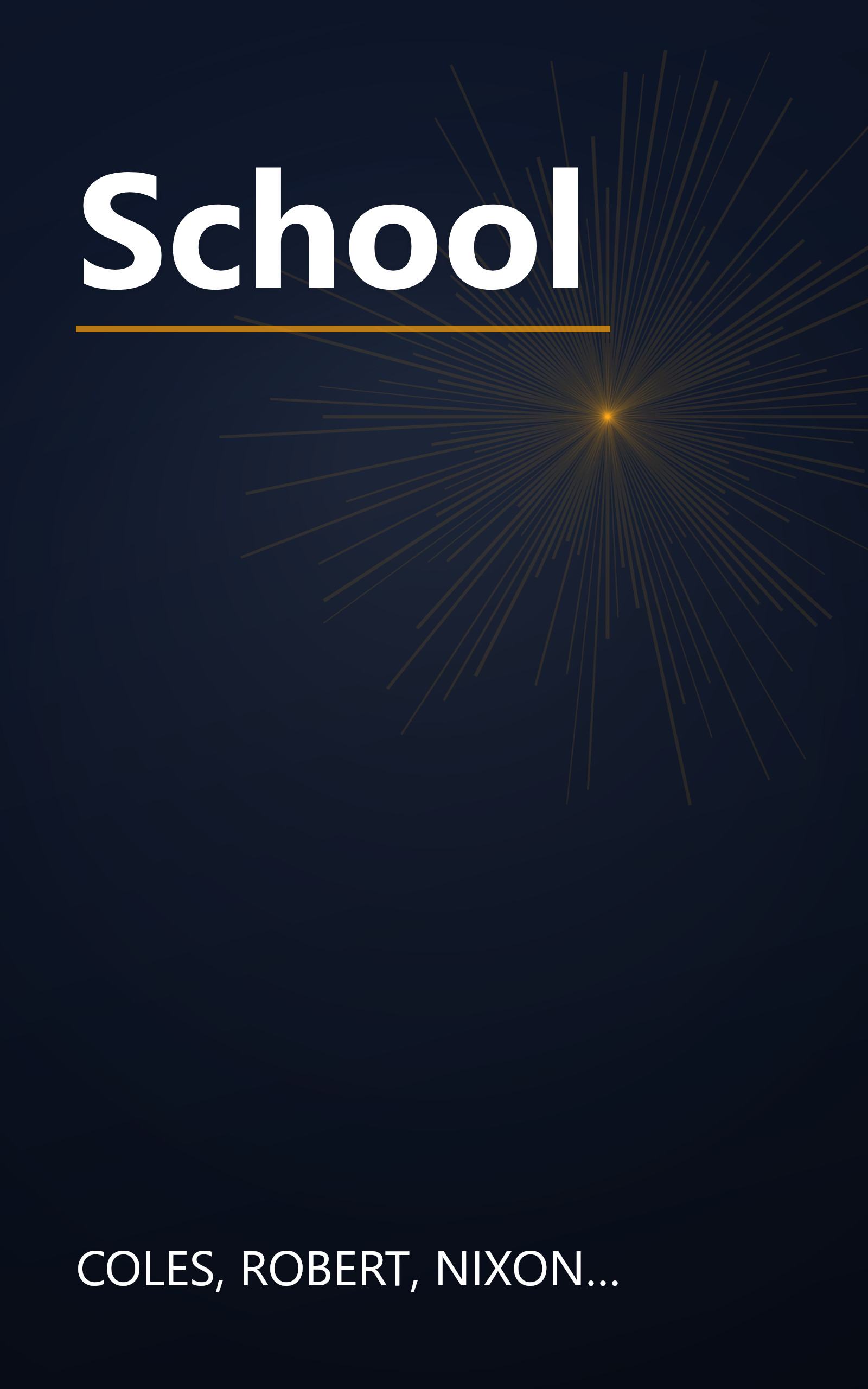 School book cover
