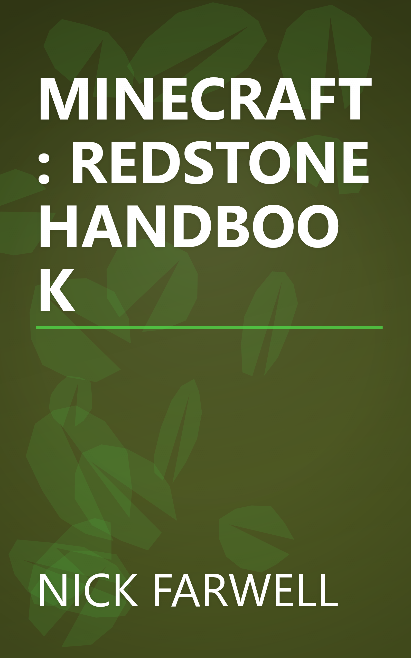 MINECRAFT: REDSTONE HANDBOOK book cover
