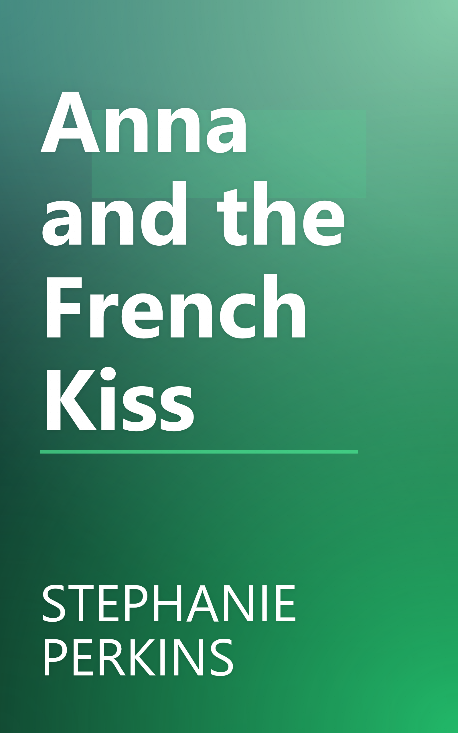 Anna and the French Kiss book cover