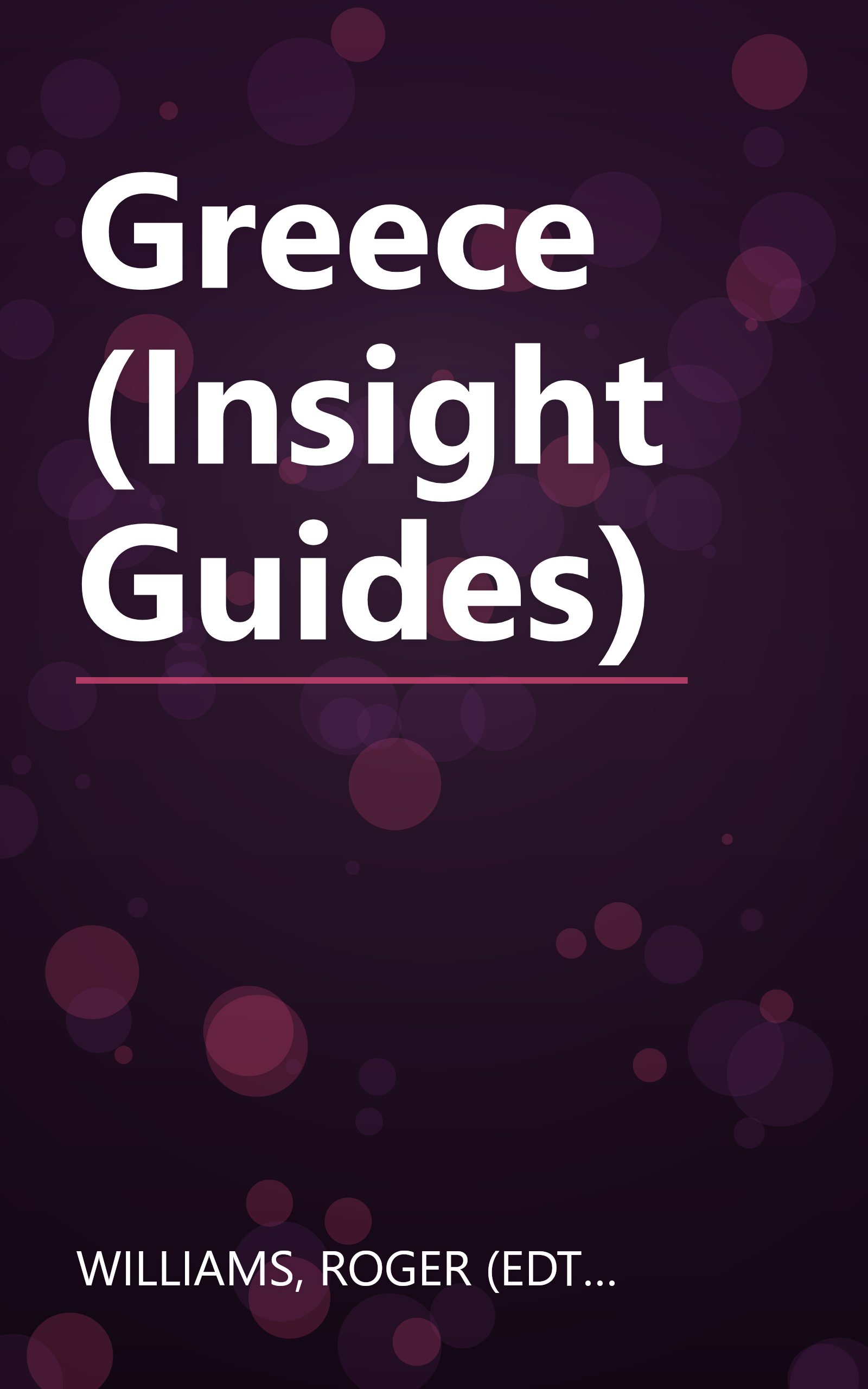 Greece (Insight Guides) book cover