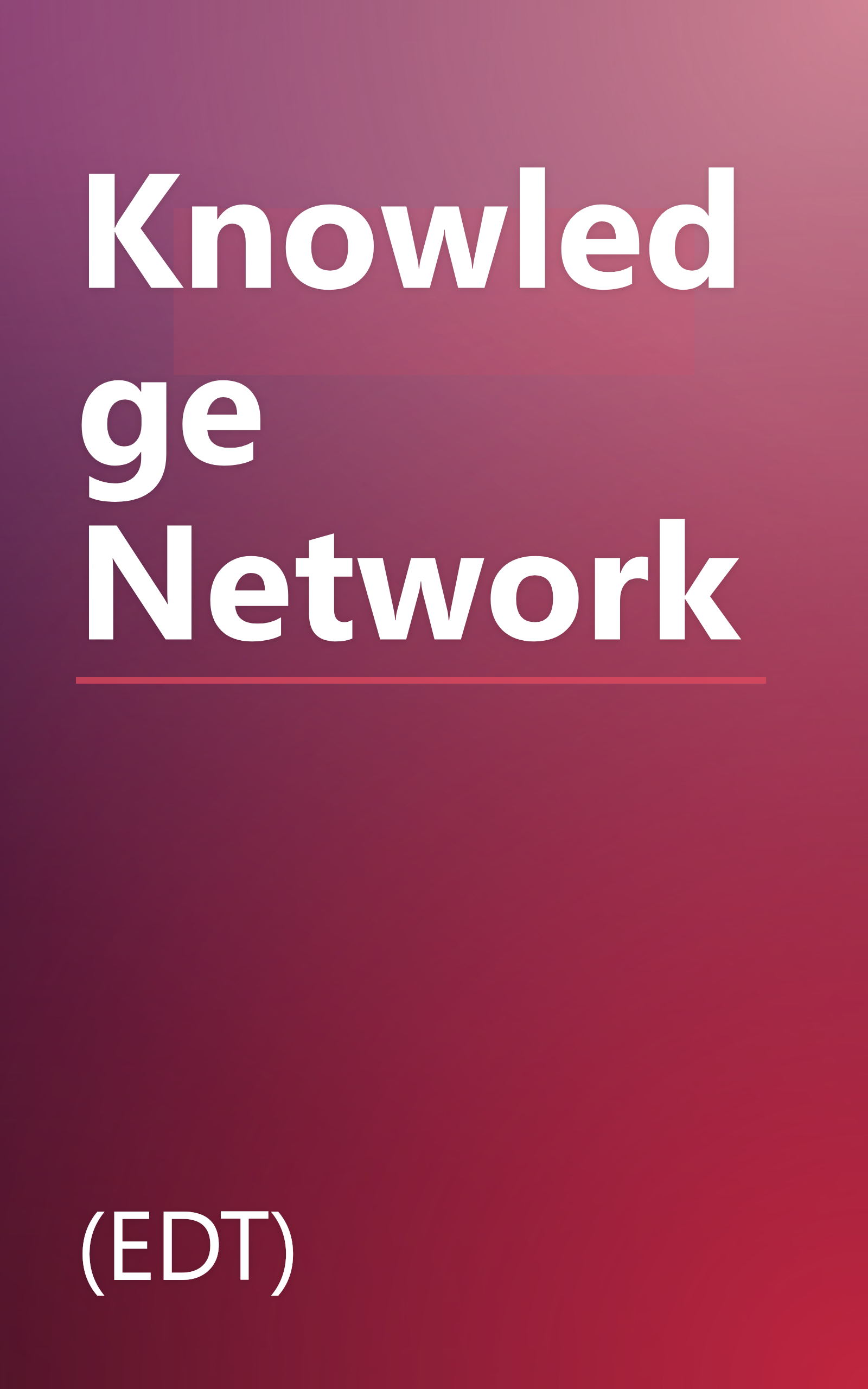 Knowledge Network book cover