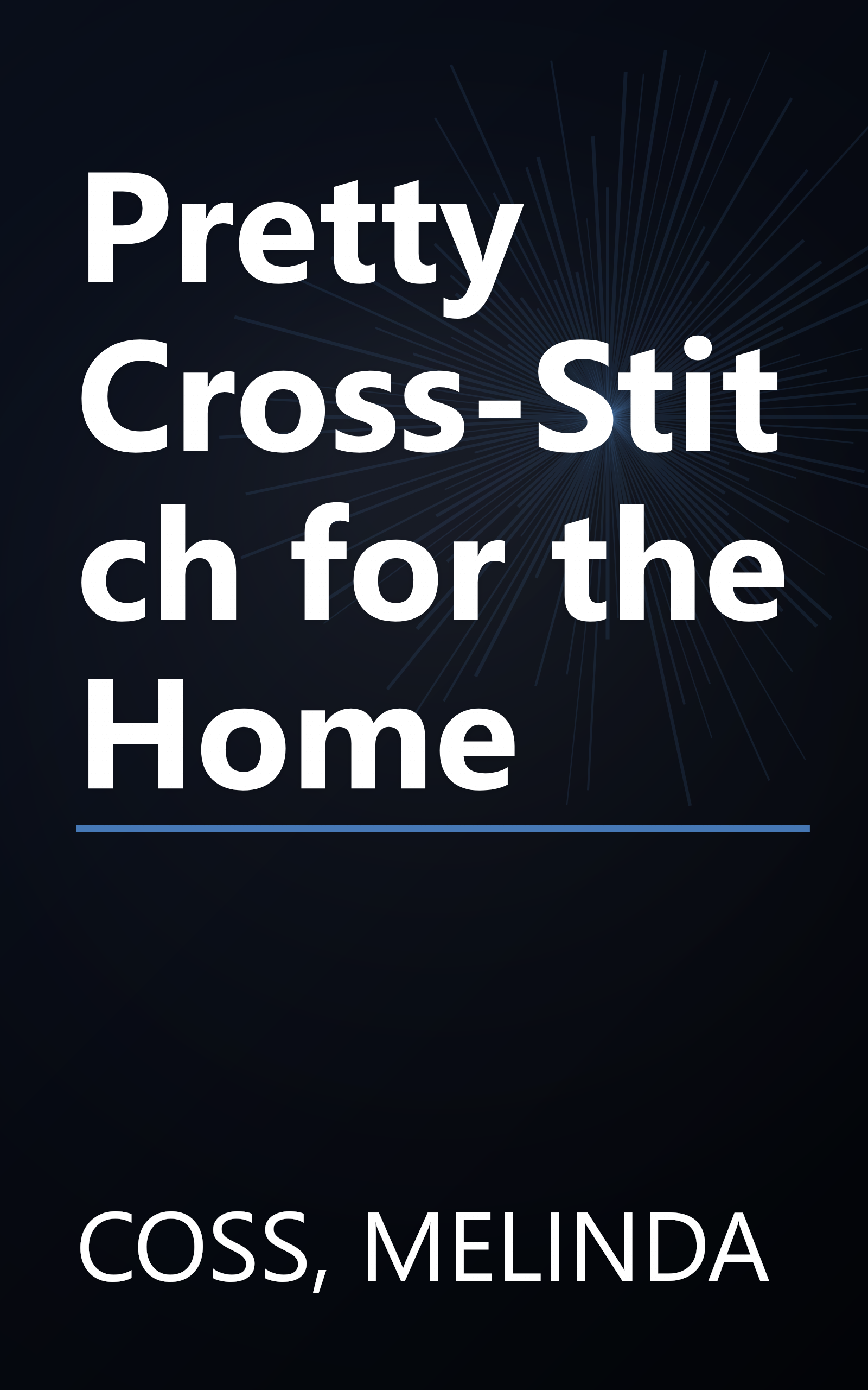 Pretty Cross-Stitch for the Home book cover