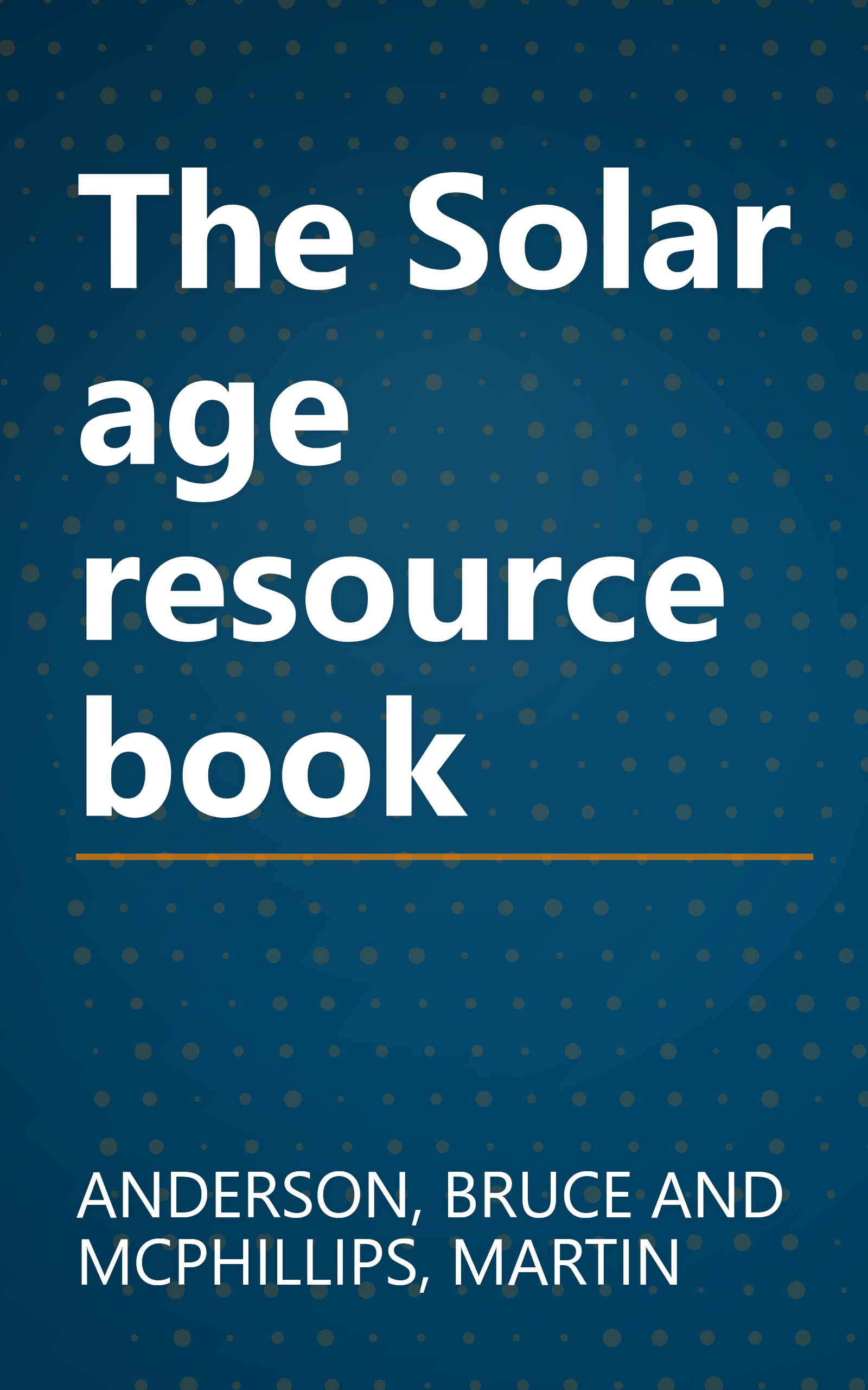 The Solar age resource book book cover