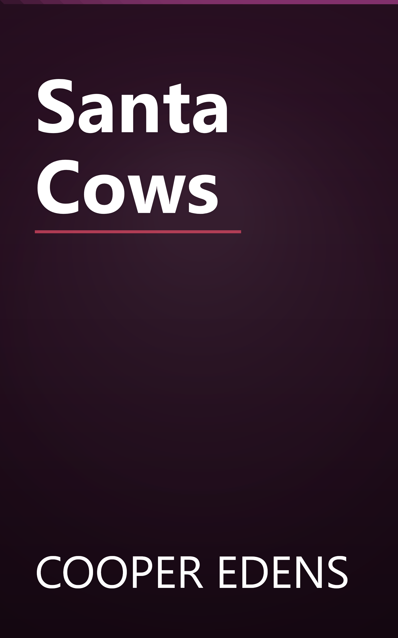 Santa Cows book cover