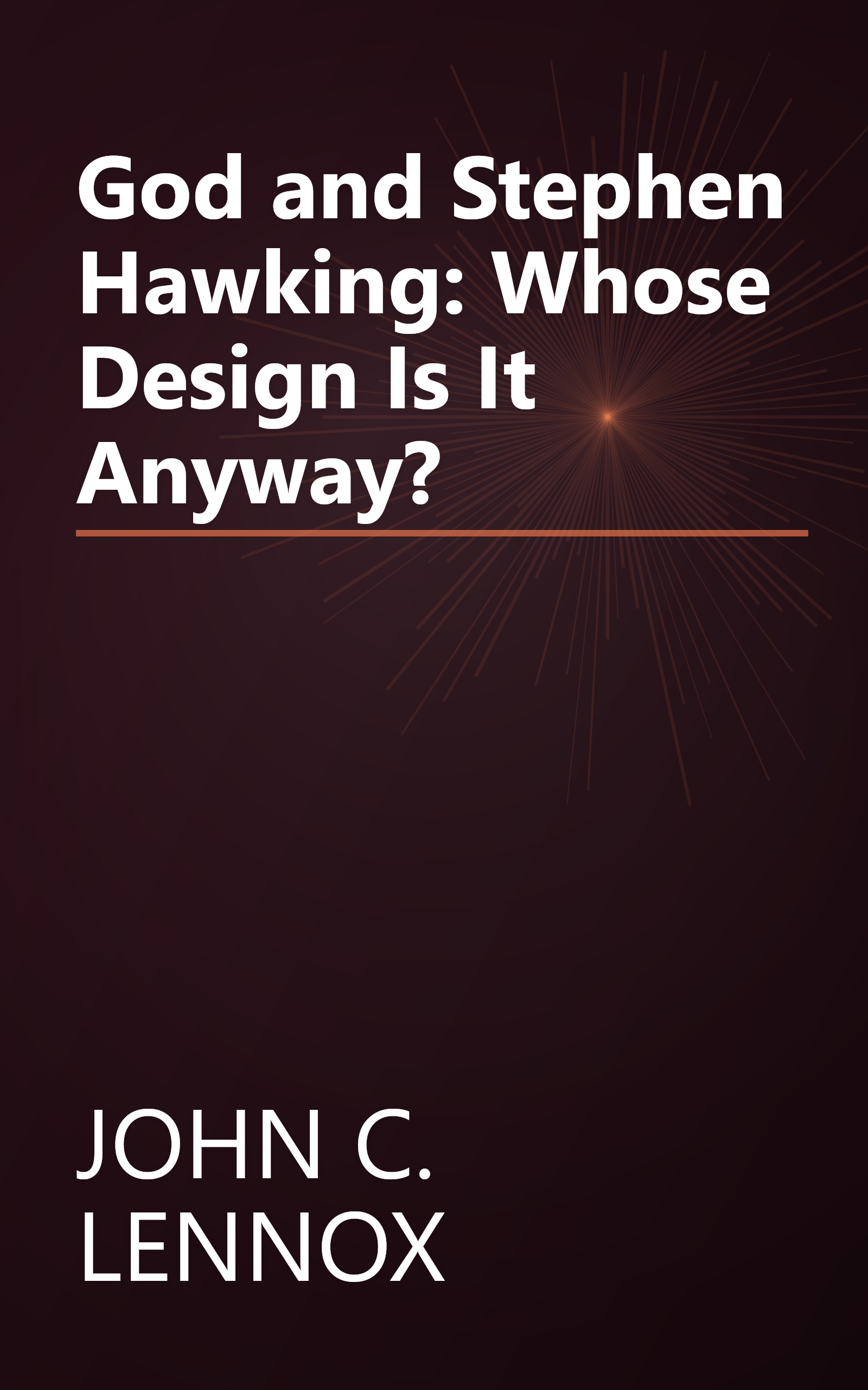 God and Stephen Hawking: Whose Design Is It Anyway? book cover