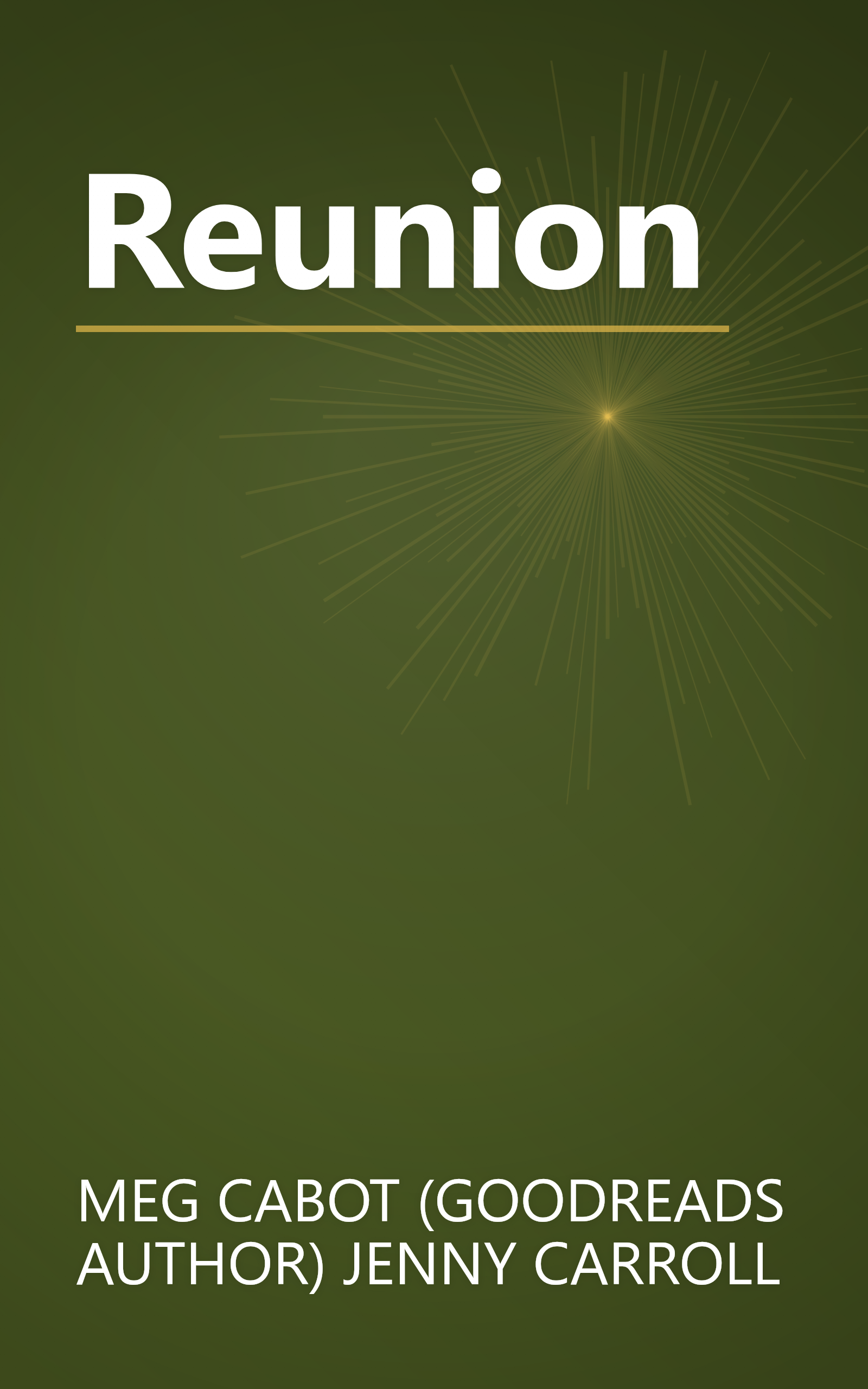 Reunion book cover