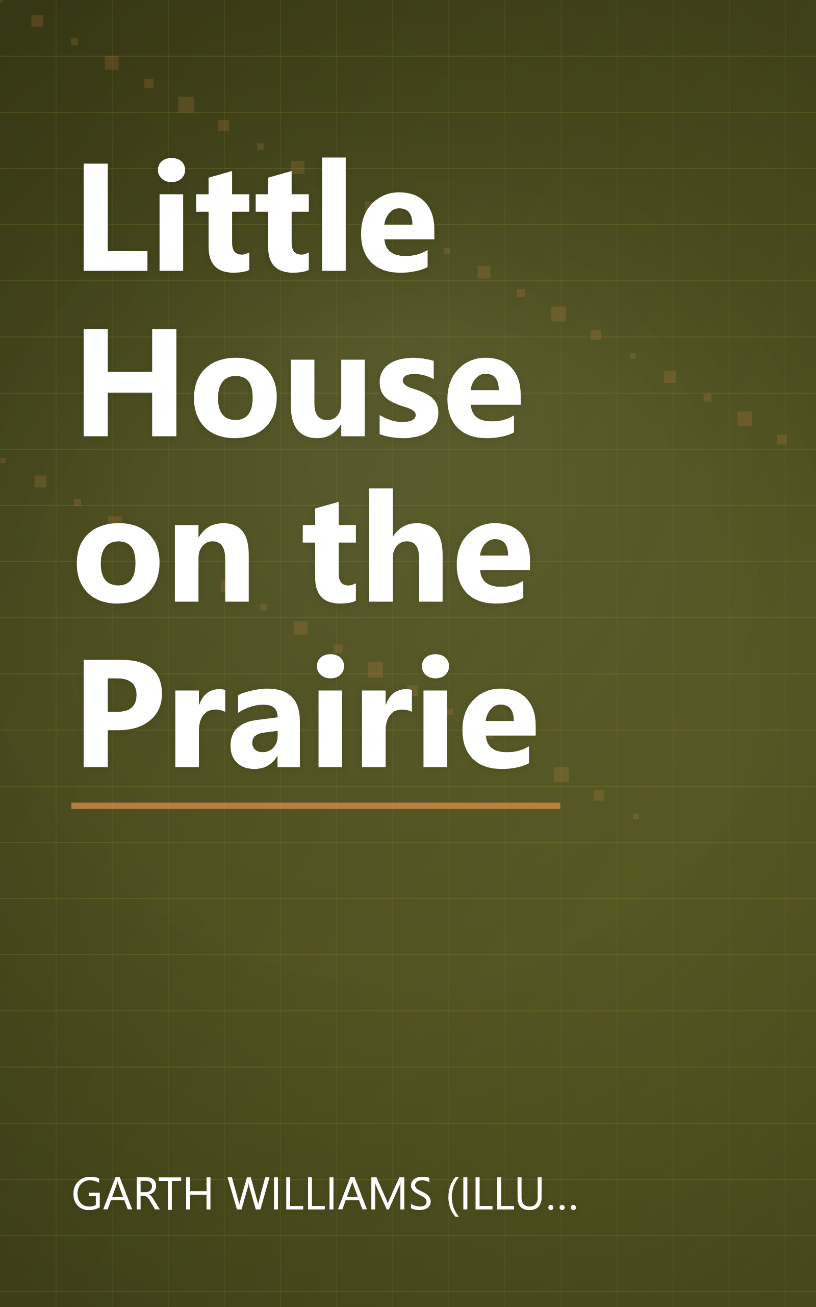 Little House on the Prairie book cover