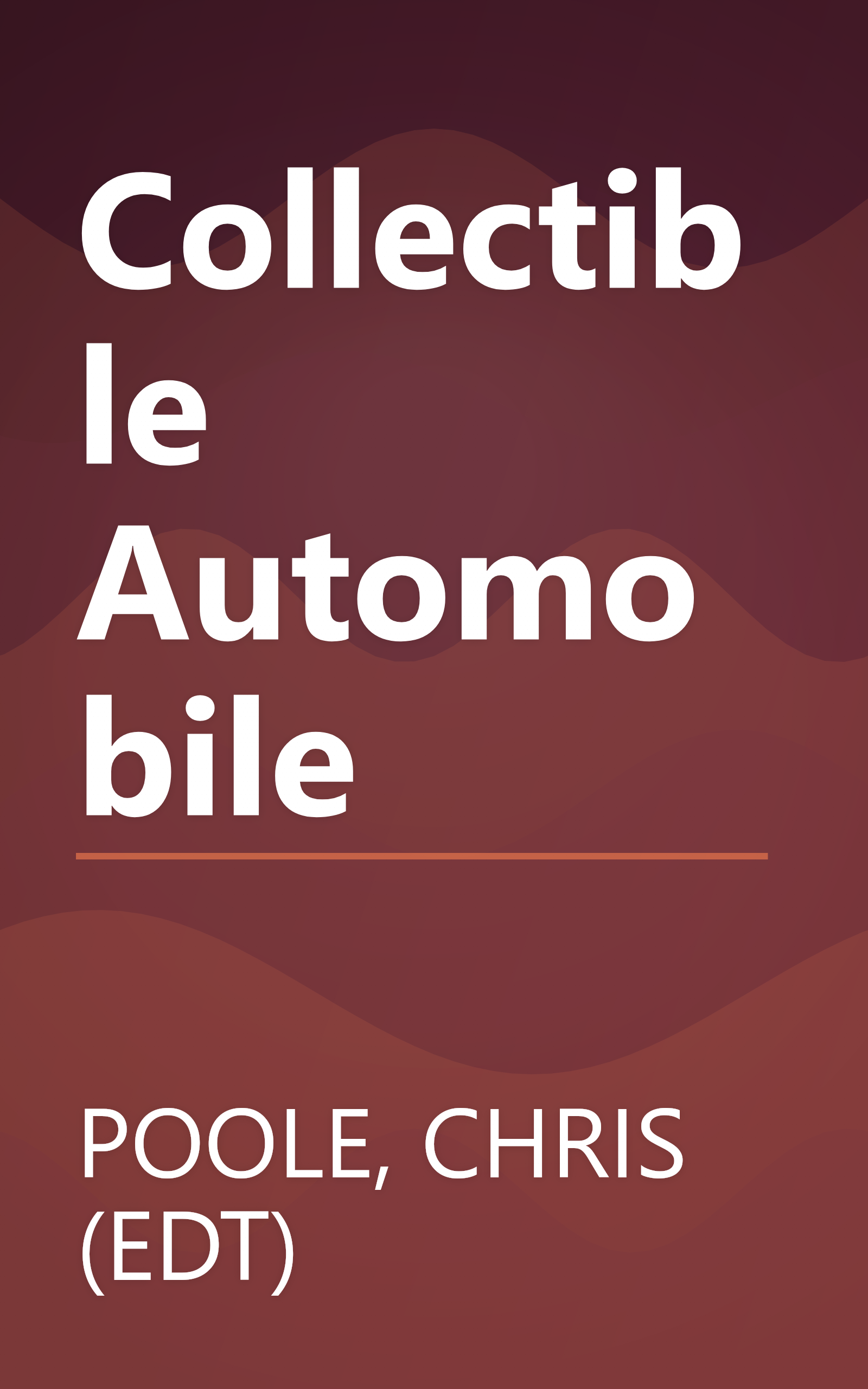 Collectible Automobile book cover