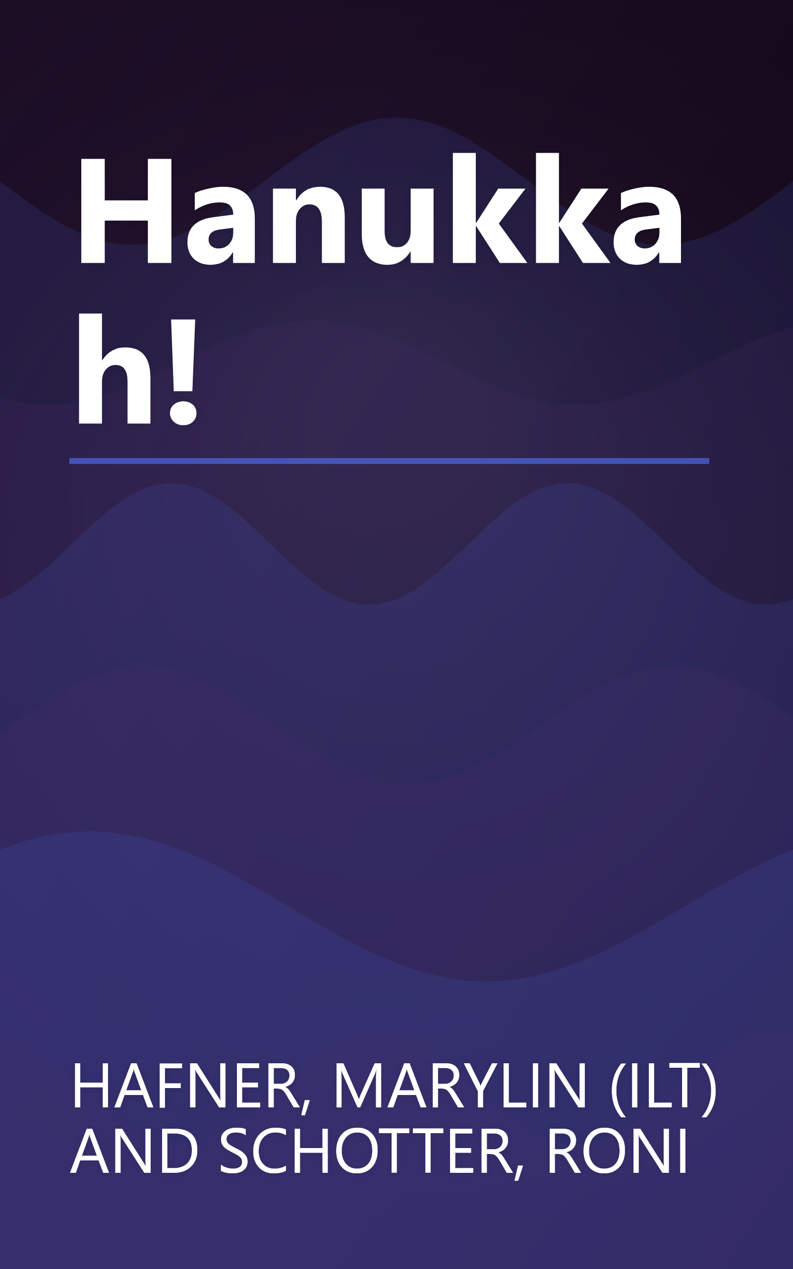 Hanukkah! book cover