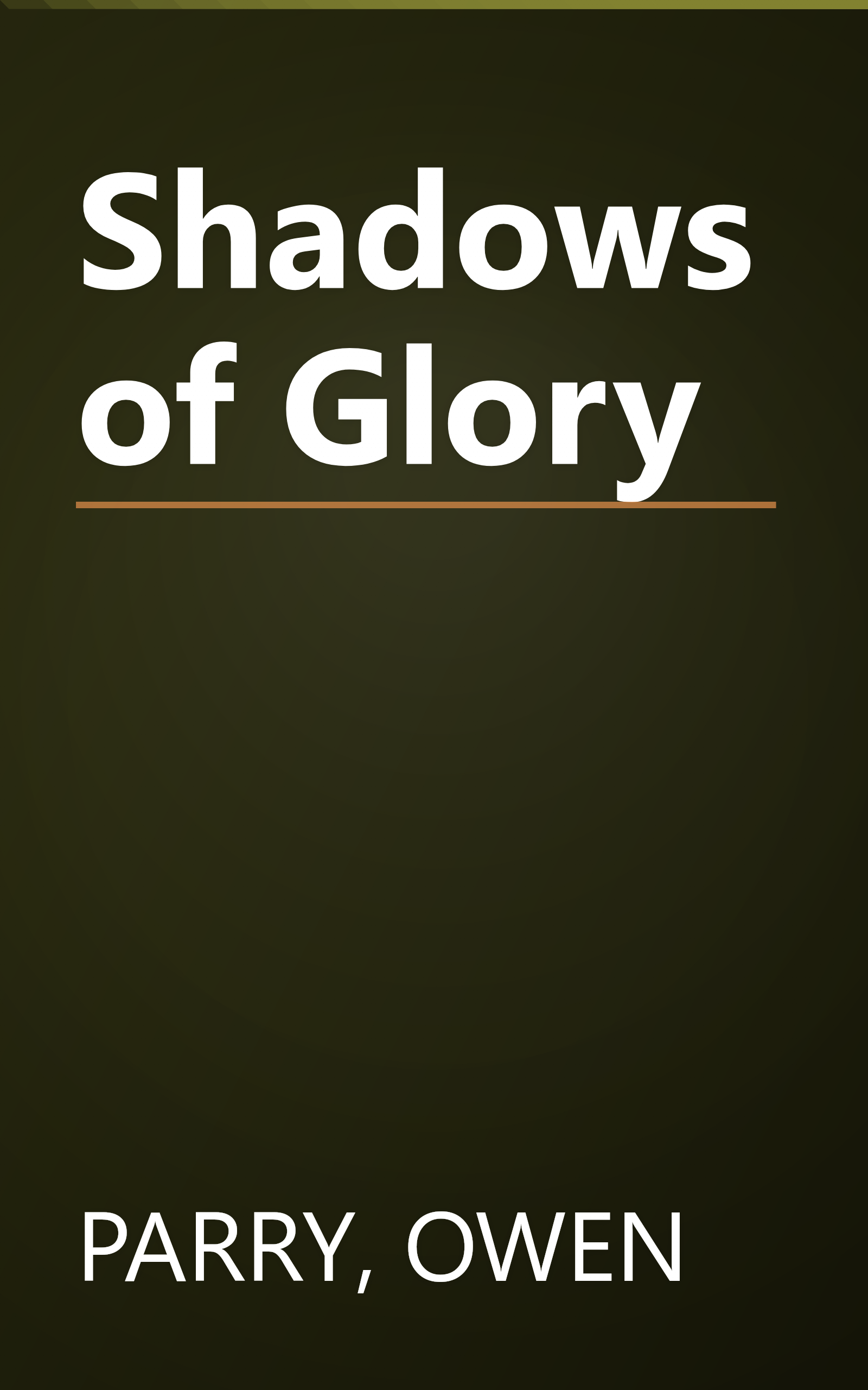Shadows of Glory book cover
