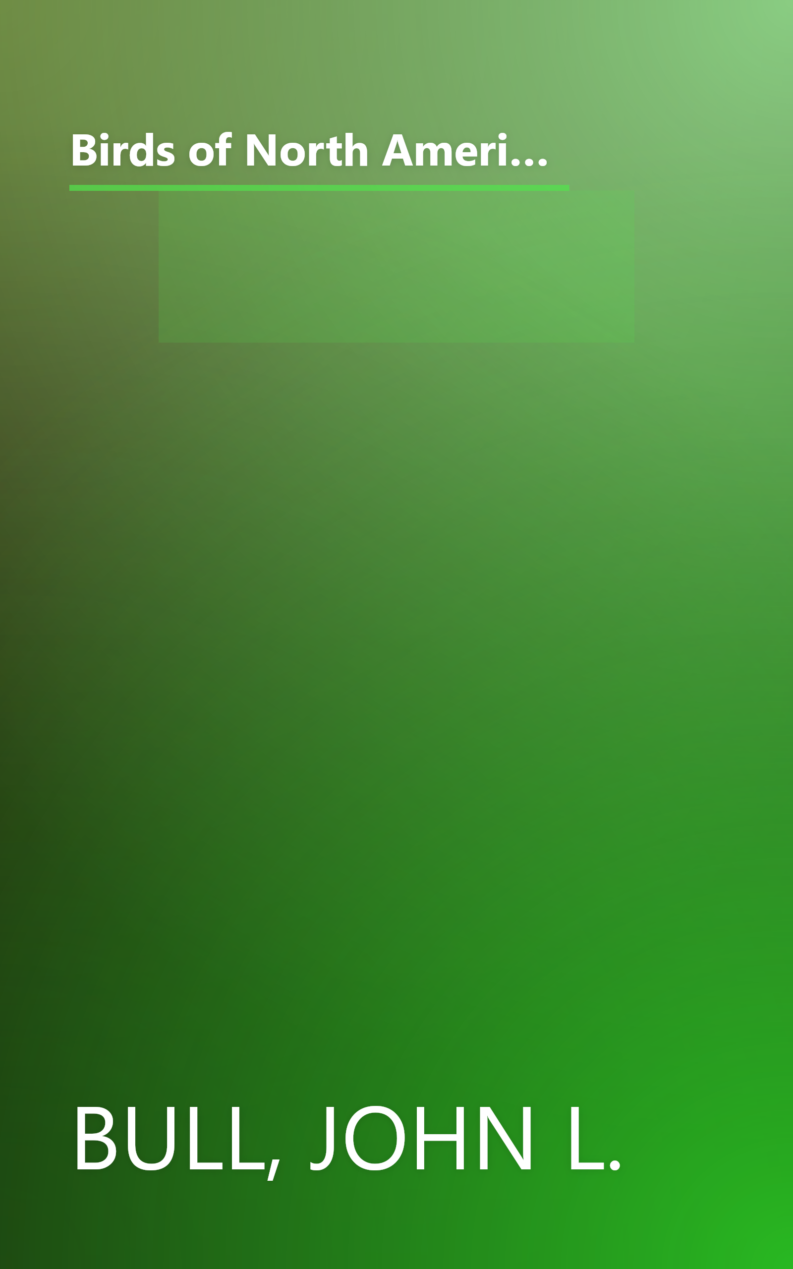 Birds of North America/Eastern Region: A Quick Identification Guide to Common Birds (MacMillan Field Guides) book cover