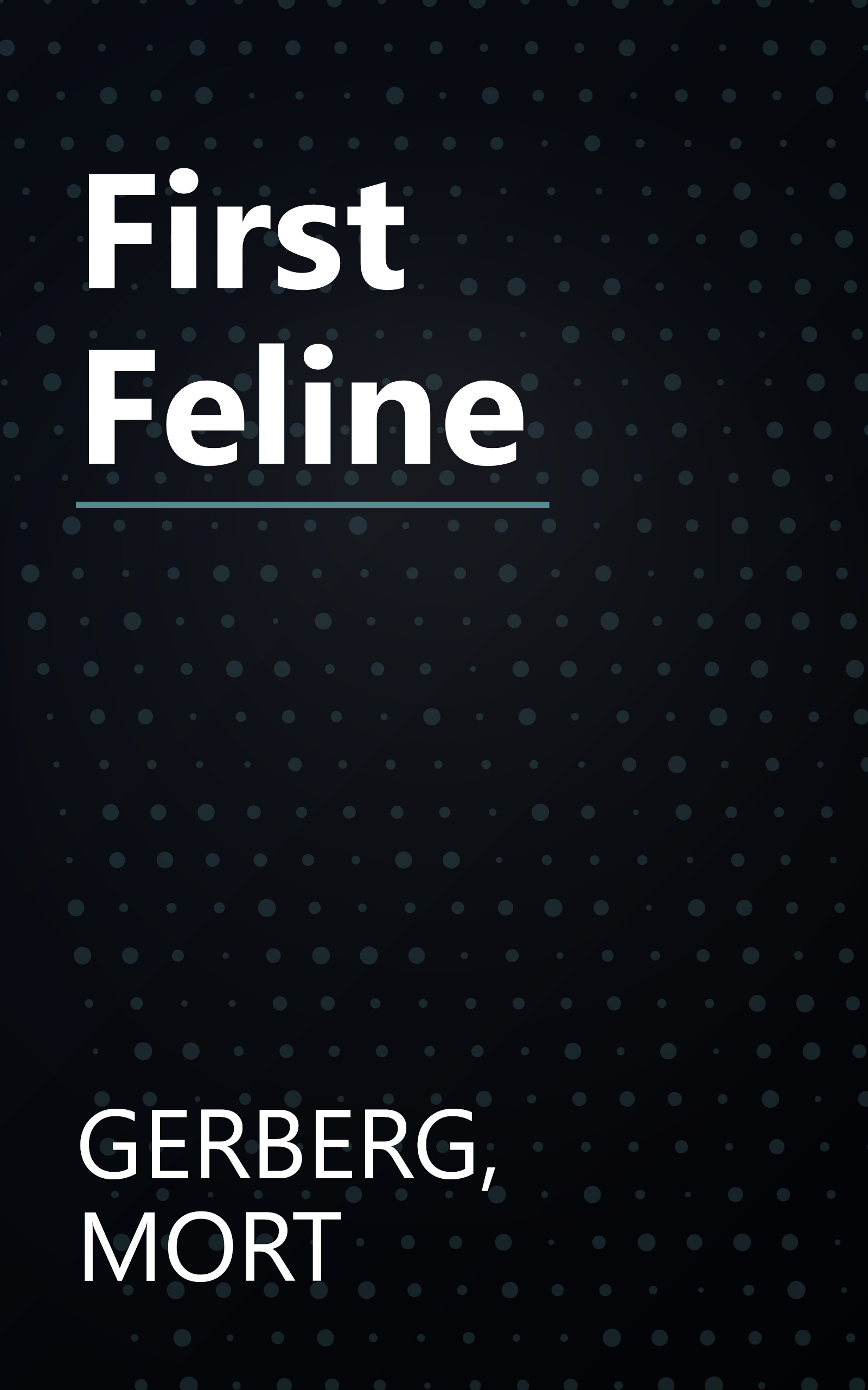 First Feline book cover