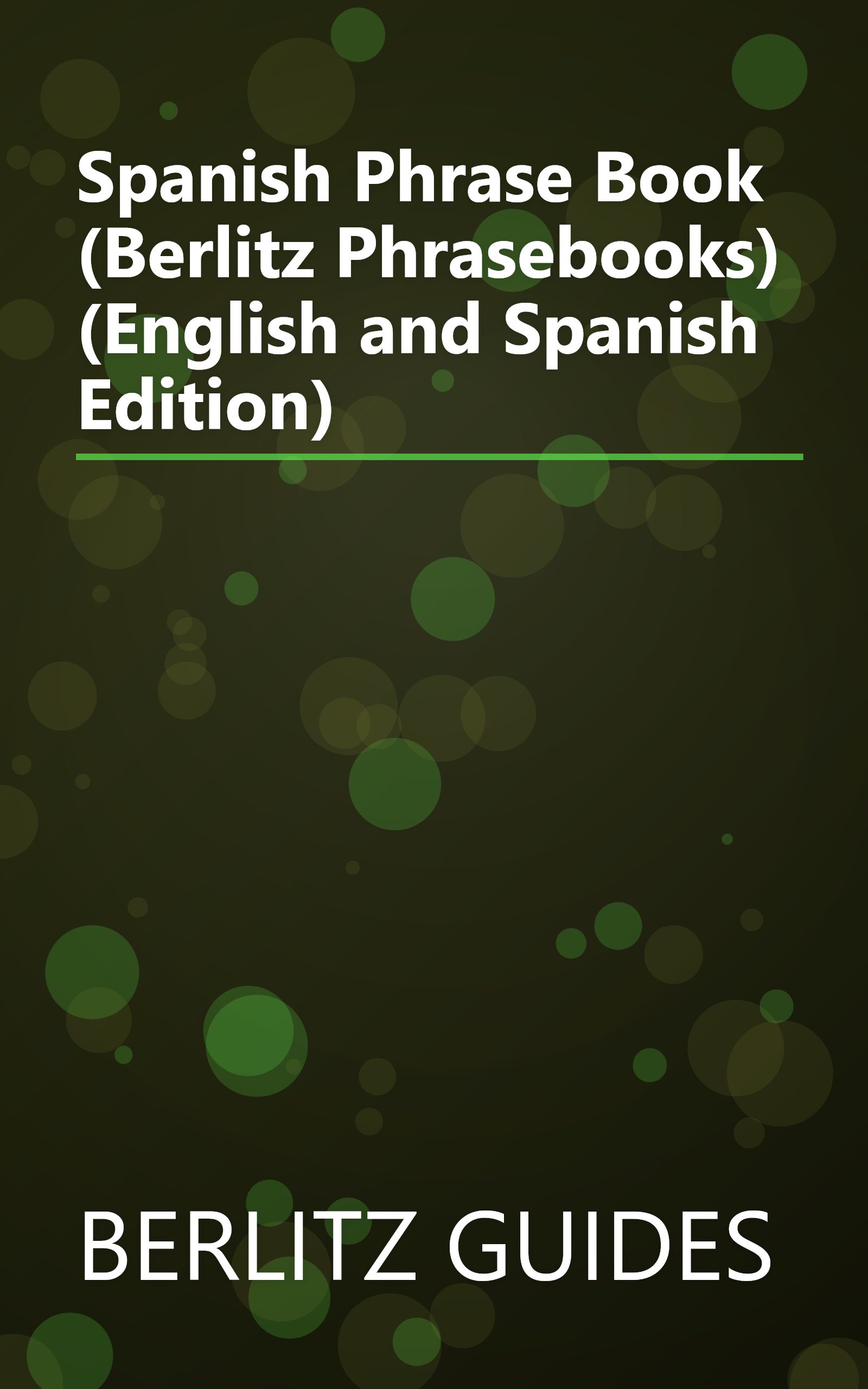 Spanish Phrase Book (Berlitz Phrasebooks) (English and Spanish Edition) book cover