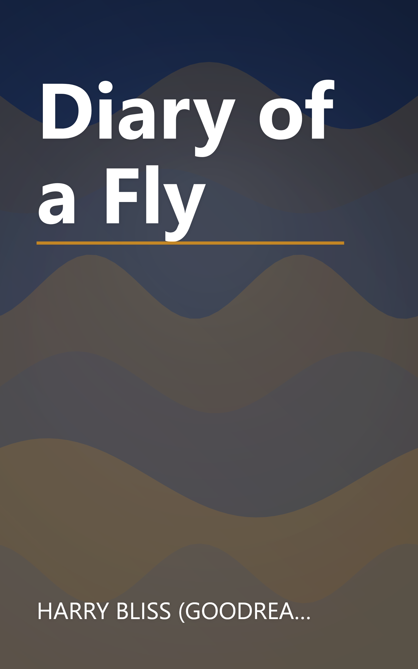 Diary of a Fly book cover