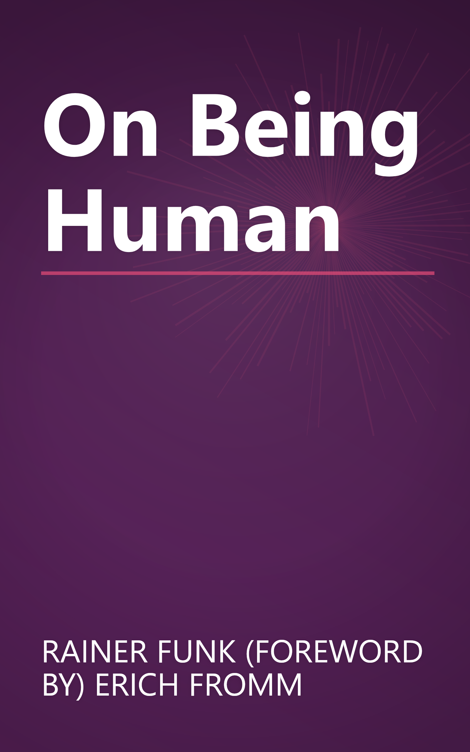 On Being Human book cover