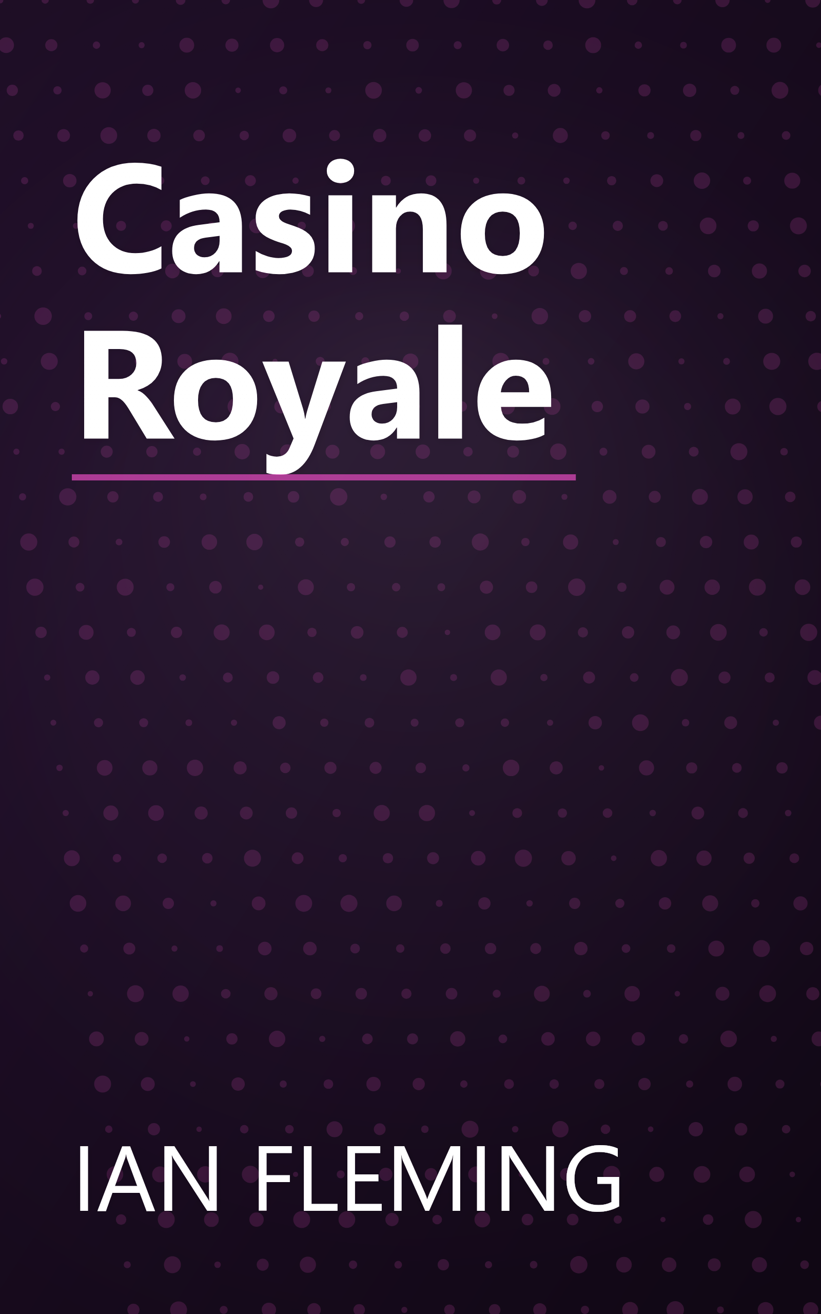 Casino Royale book cover