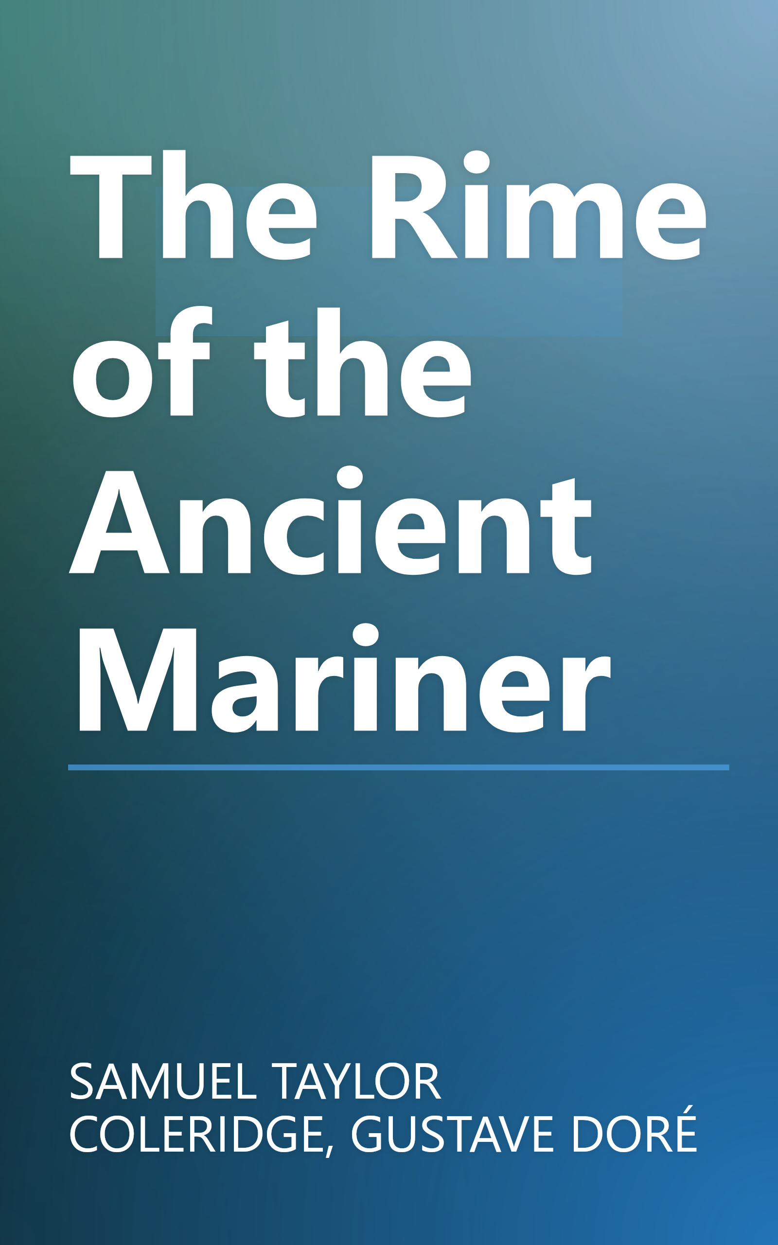 The Rime of the Ancient Mariner book cover
