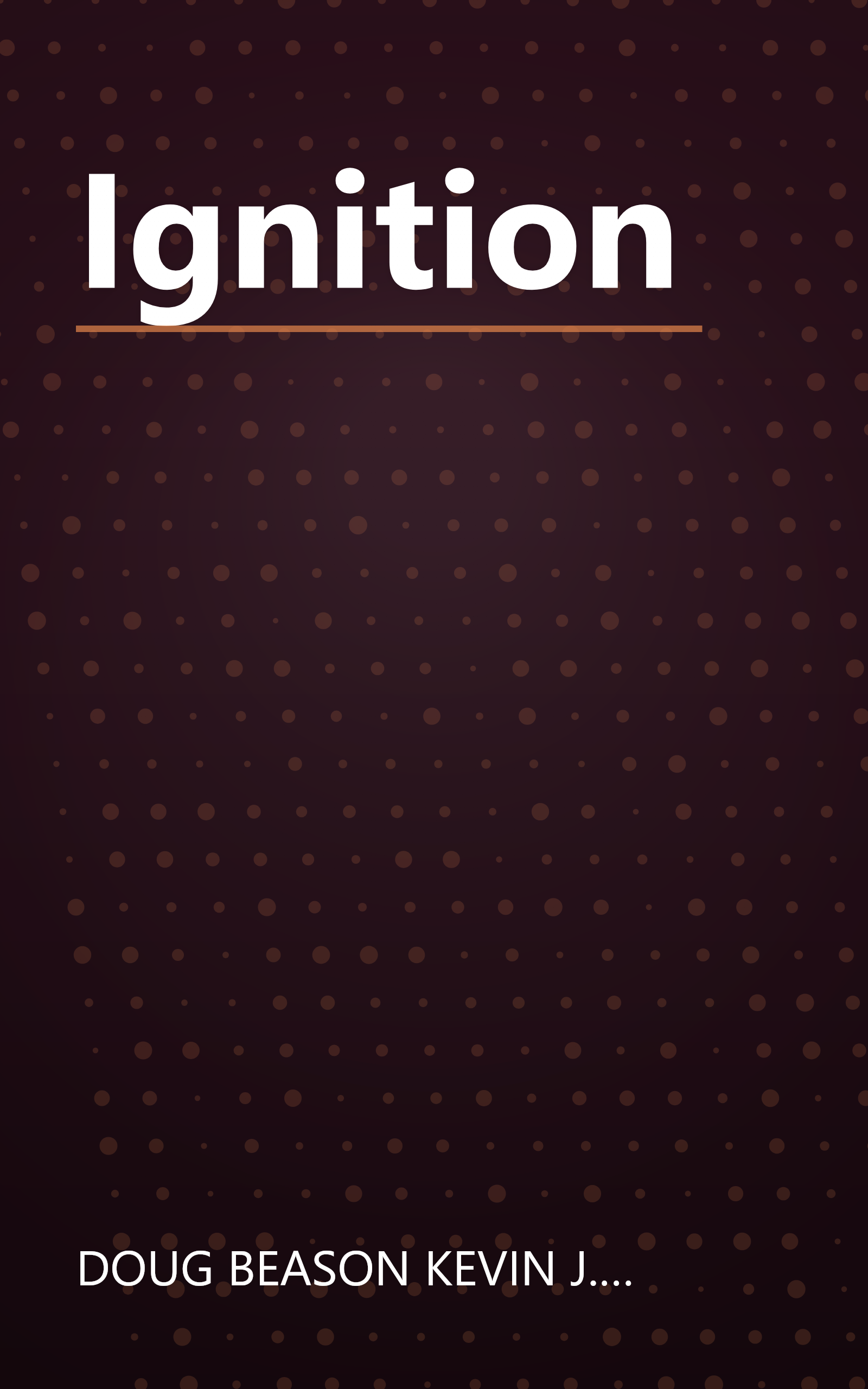 Ignition book cover