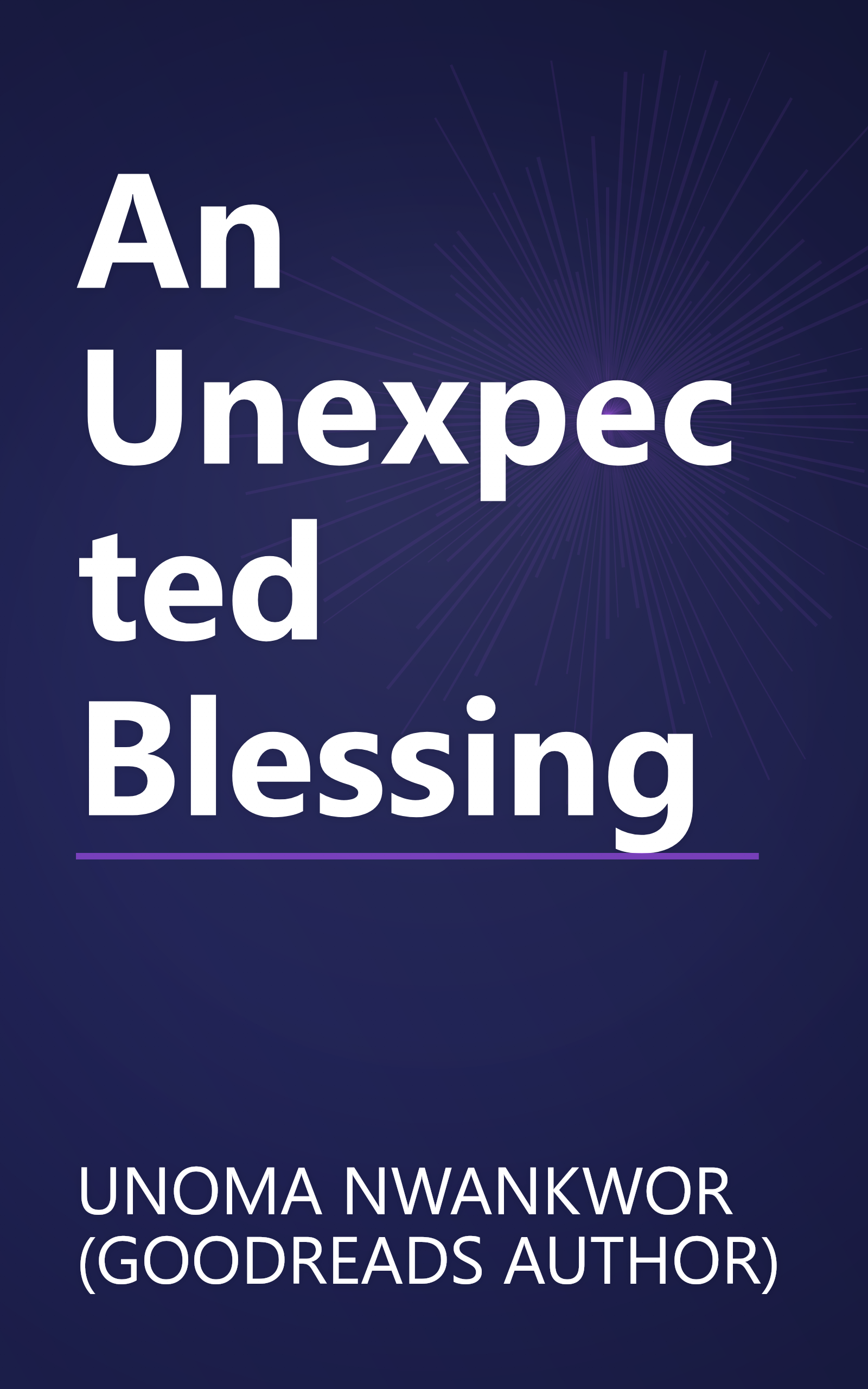 An Unexpected Blessing book cover