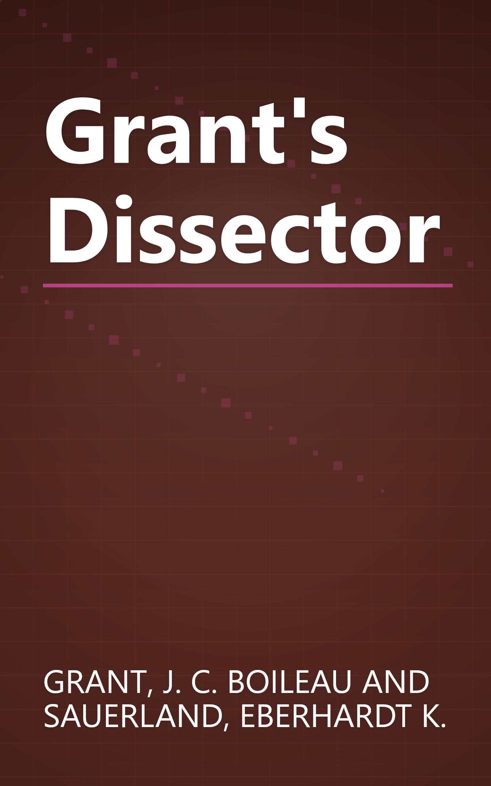 Grant's Dissector book cover
