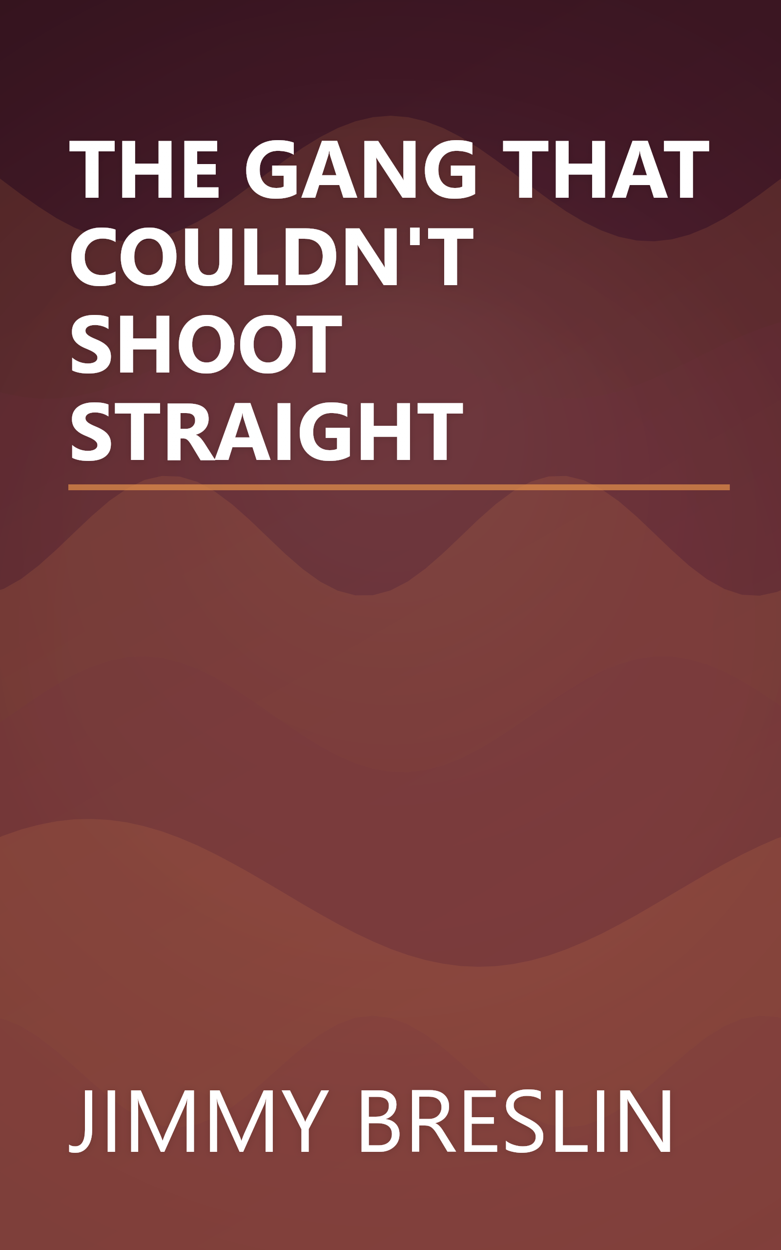 THE GANG THAT COULDN'T SHOOT STRAIGHT book cover