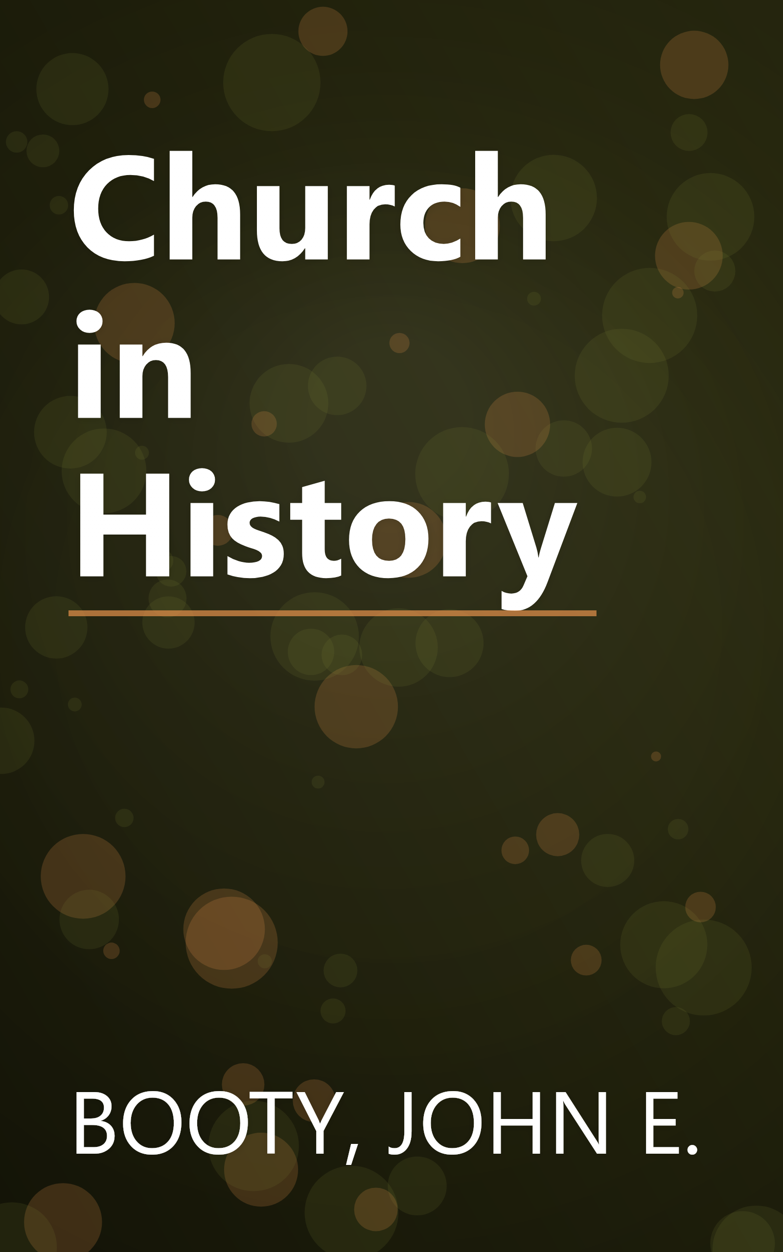 Church in History book cover