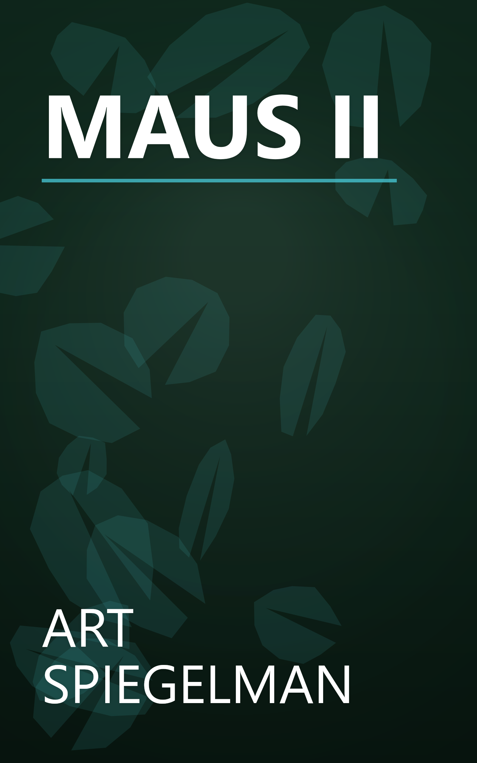 MAUS II book cover