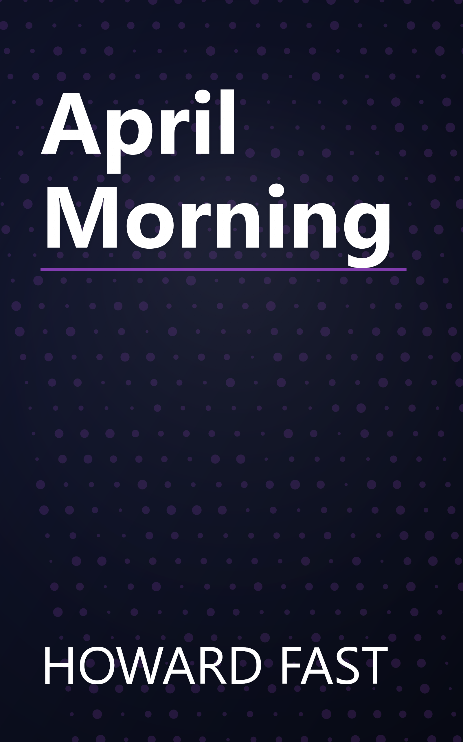 April Morning book cover