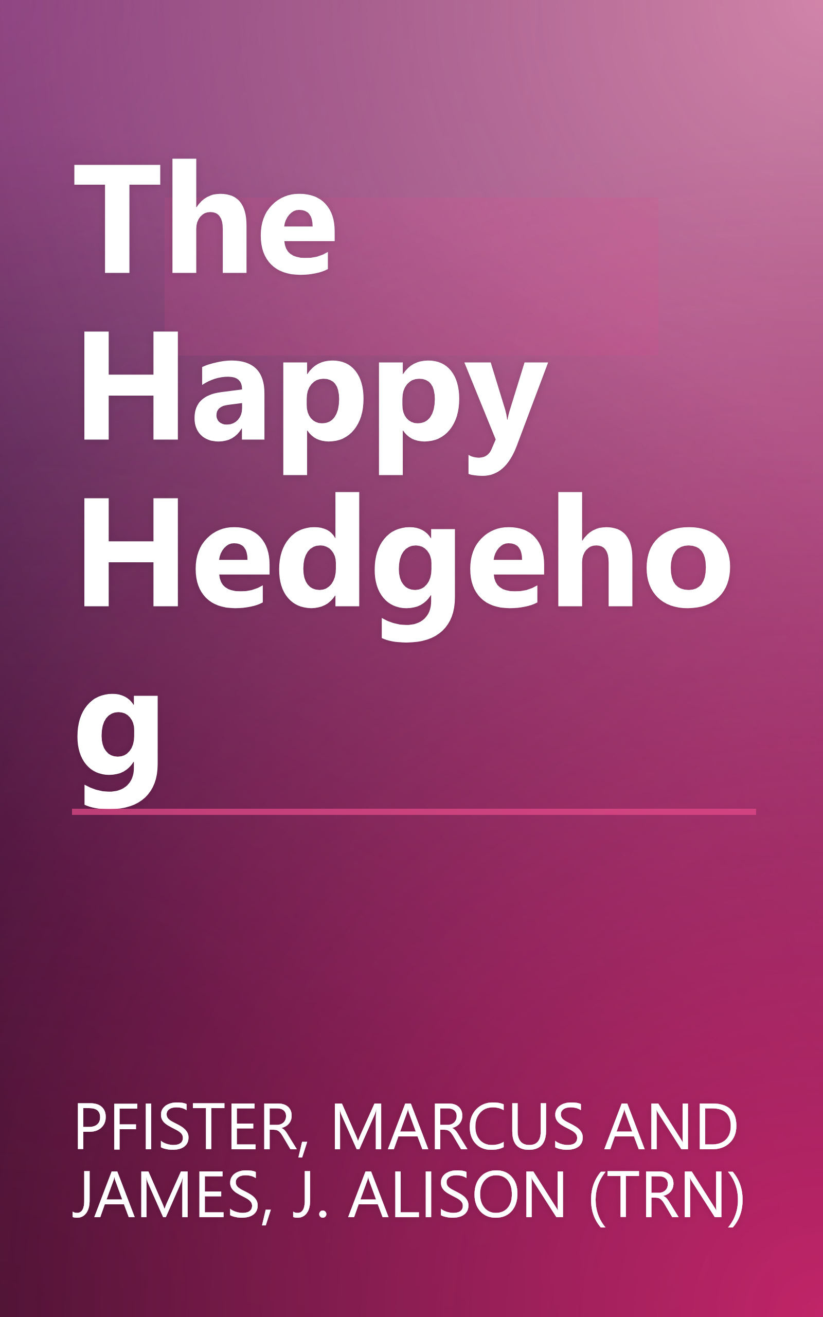 The Happy Hedgehog book cover