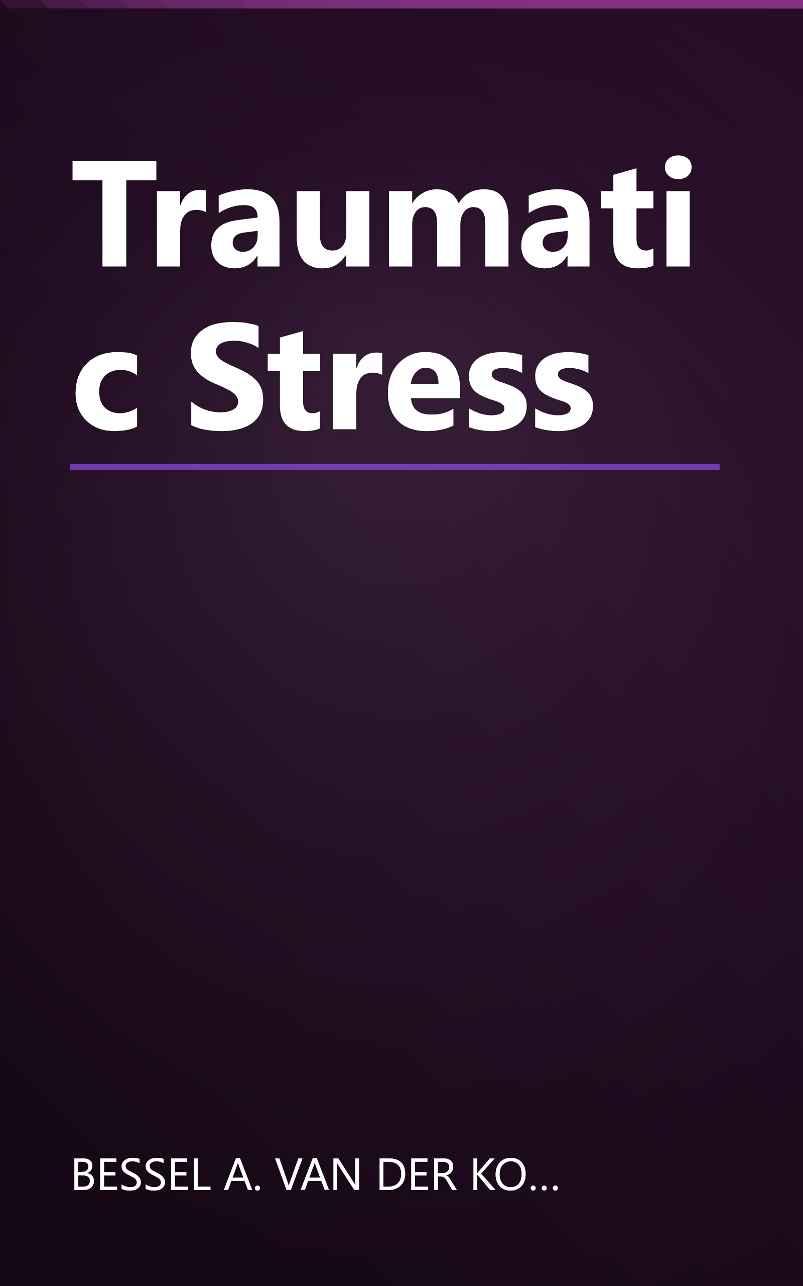 Traumatic Stress book cover