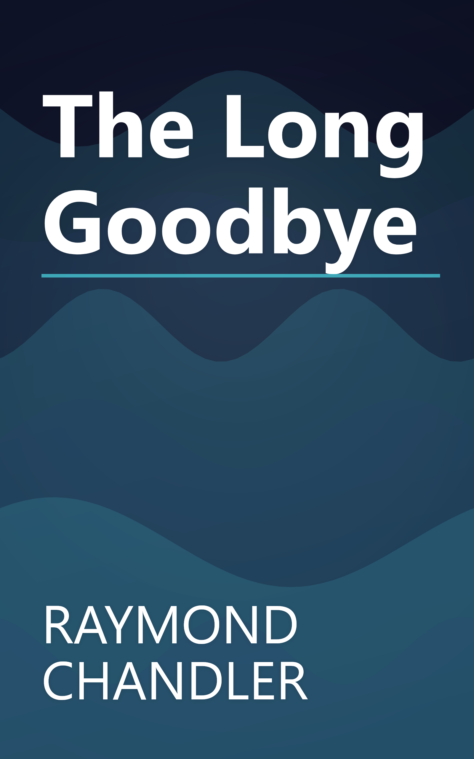 The Long Goodbye book cover