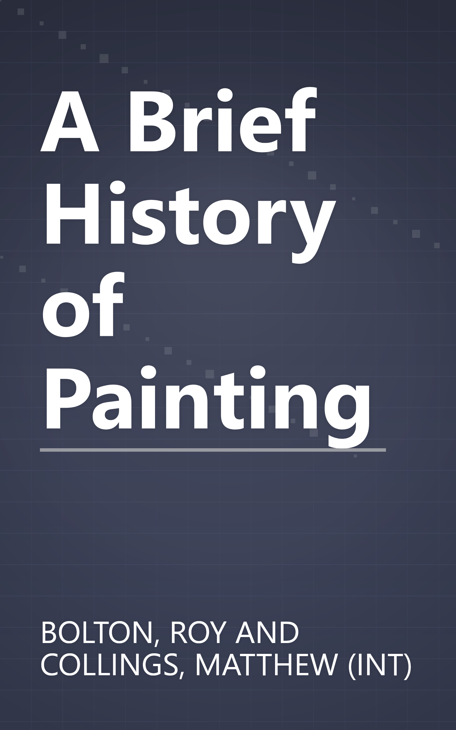 A Brief History of Painting book cover
