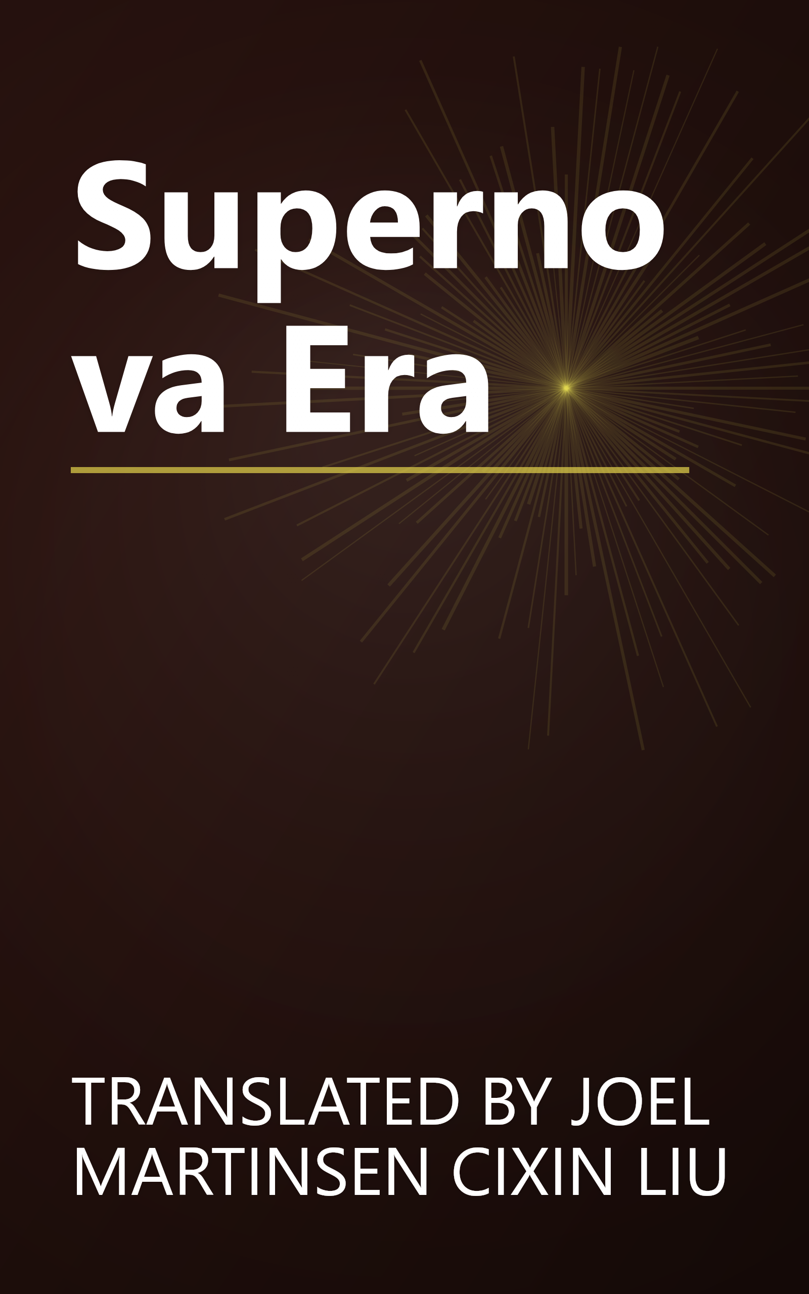 Supernova Era book cover