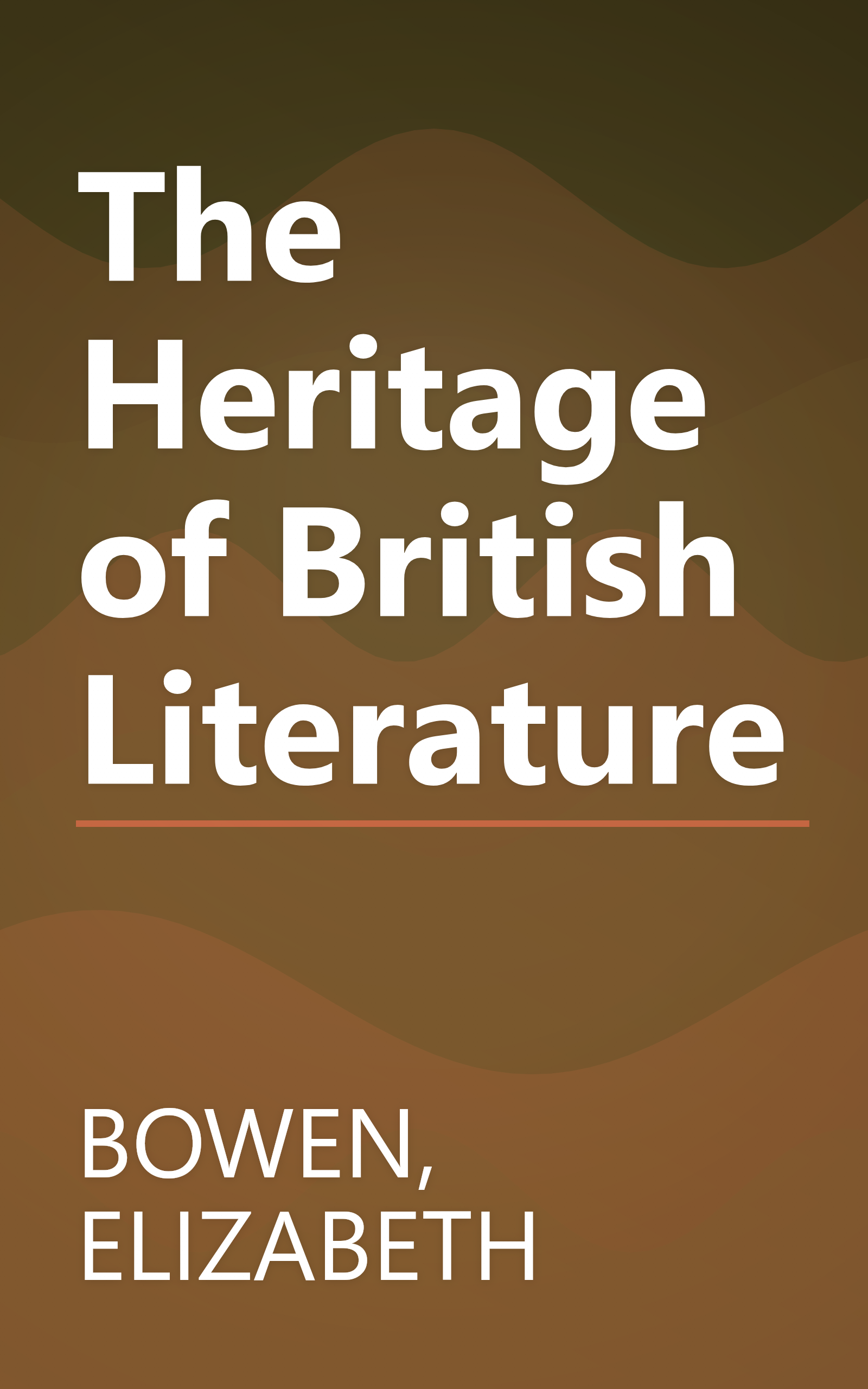 The Heritage of British Literature book cover