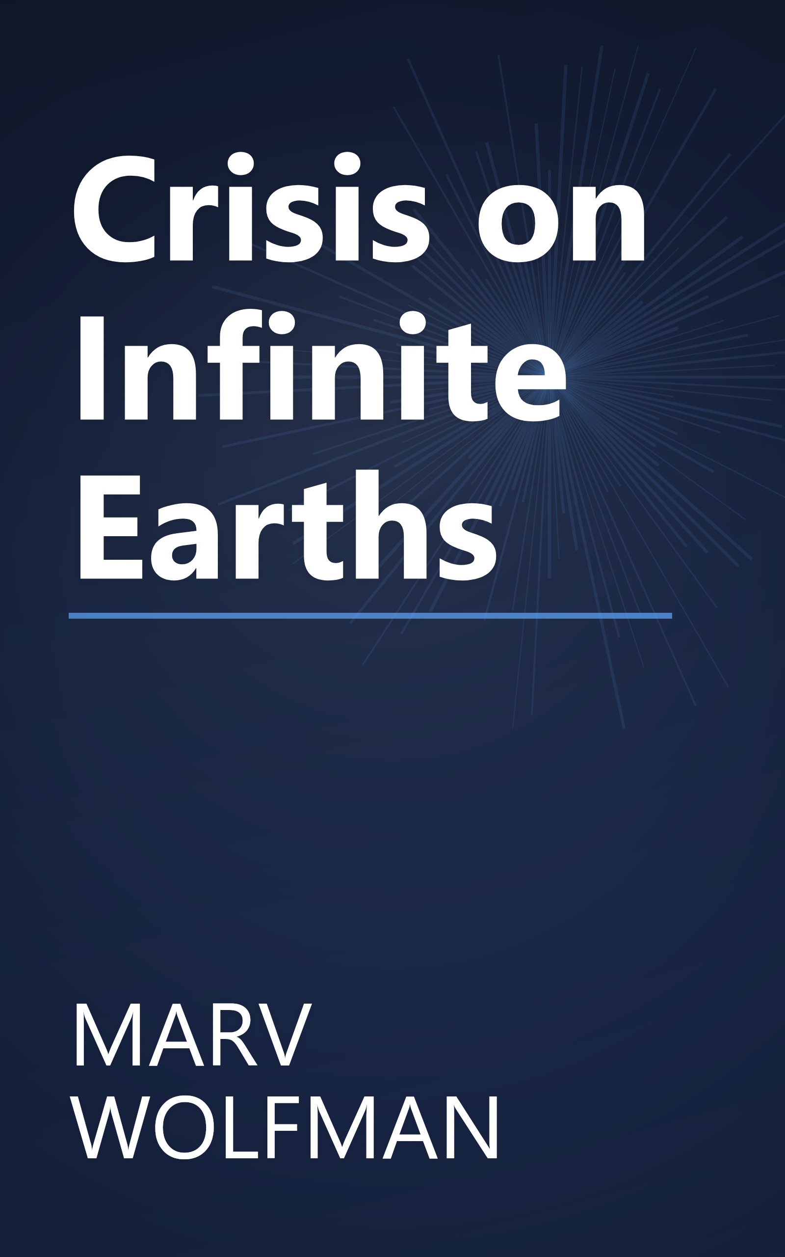 Crisis on Infinite Earths book cover