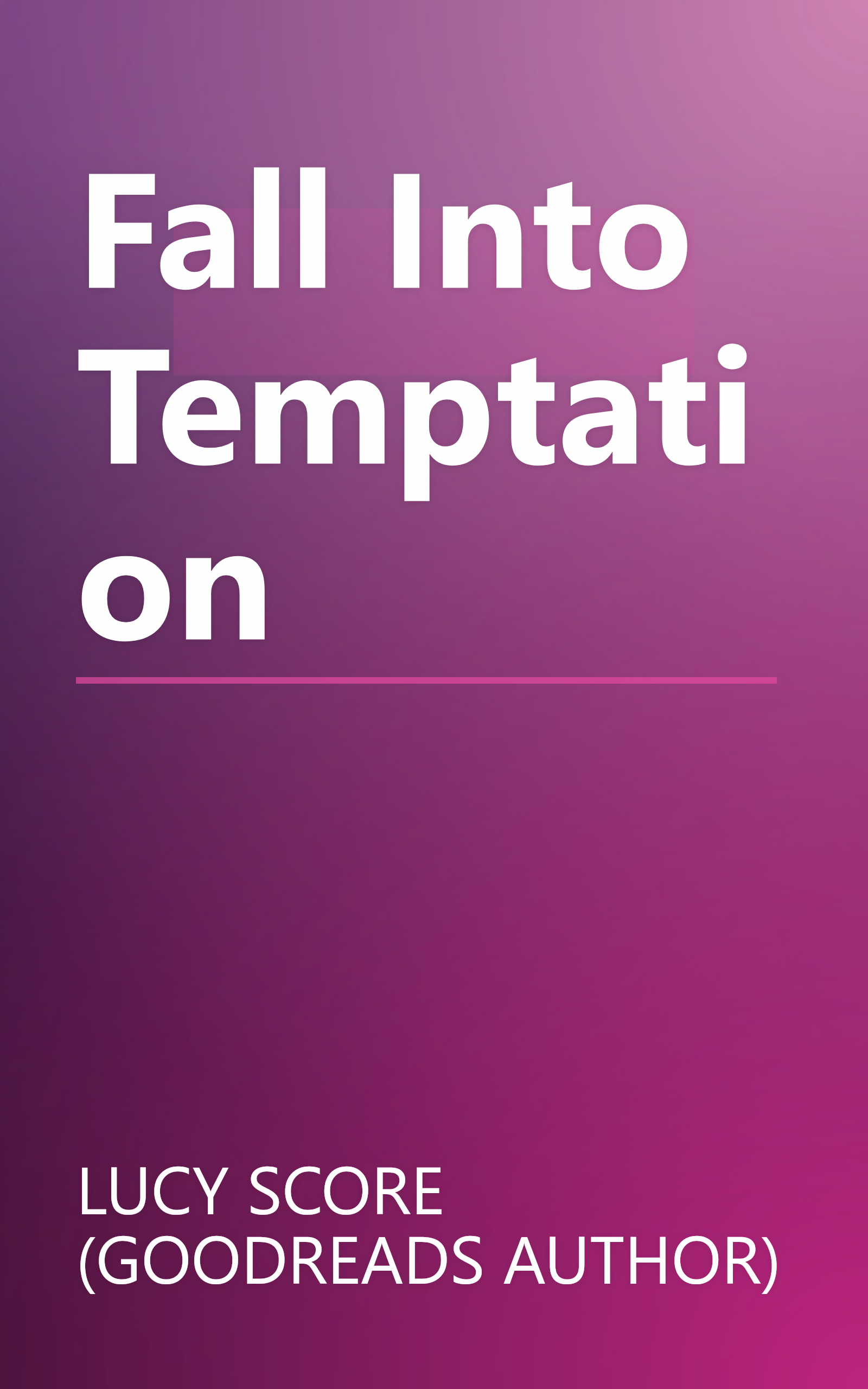 Fall Into Temptation book cover