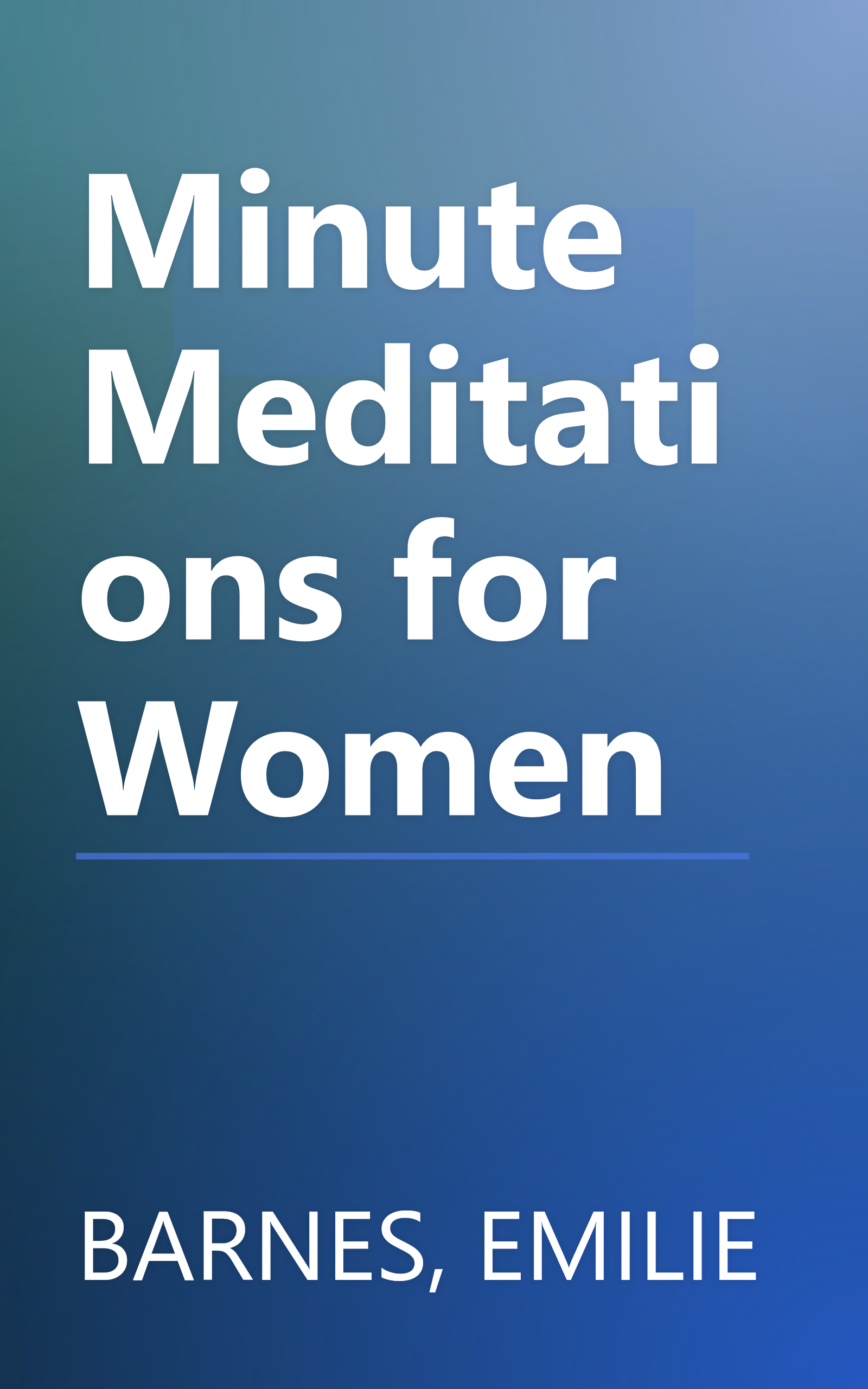 Minute Meditations for Women book cover