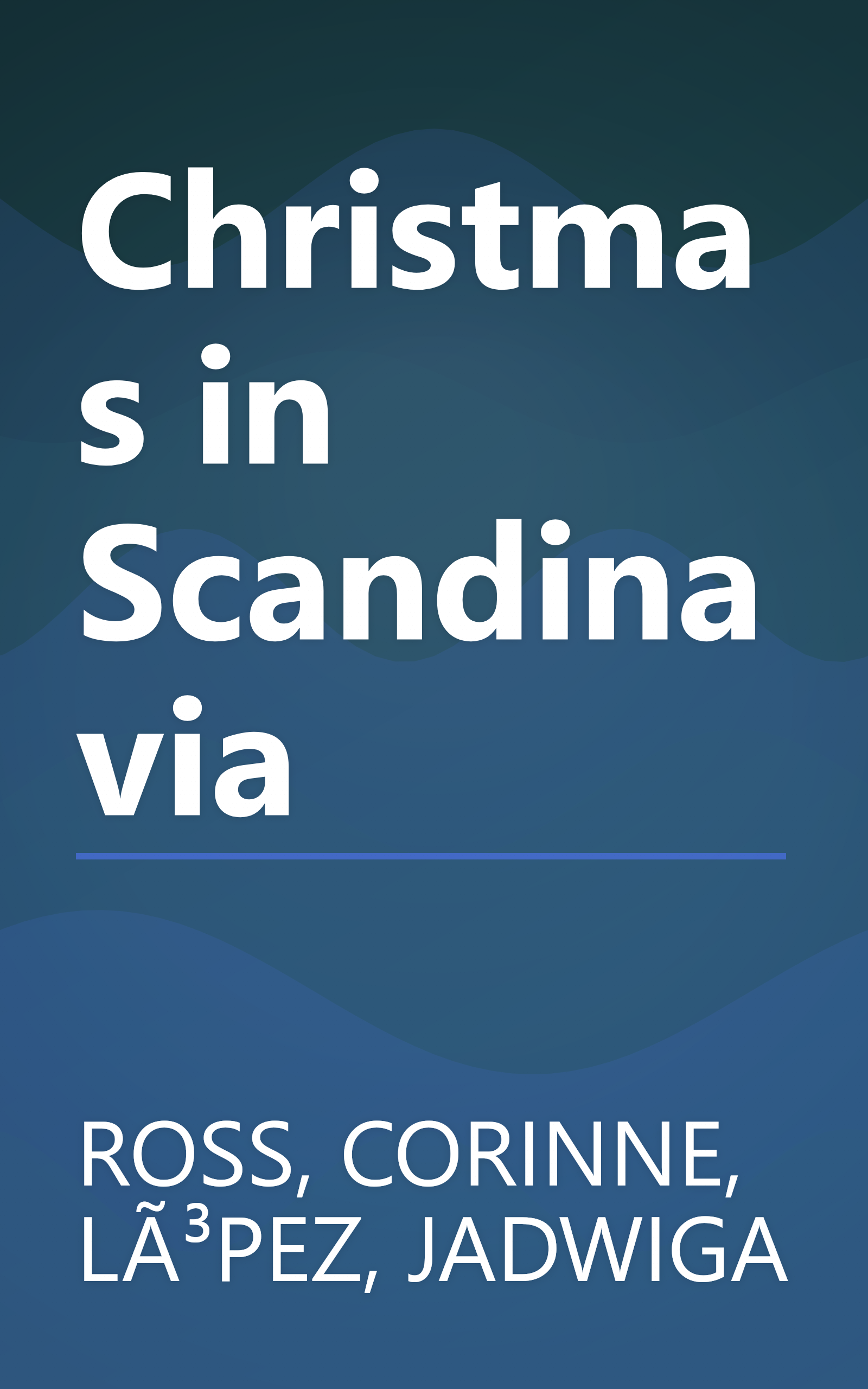 Christmas in Scandinavia book cover
