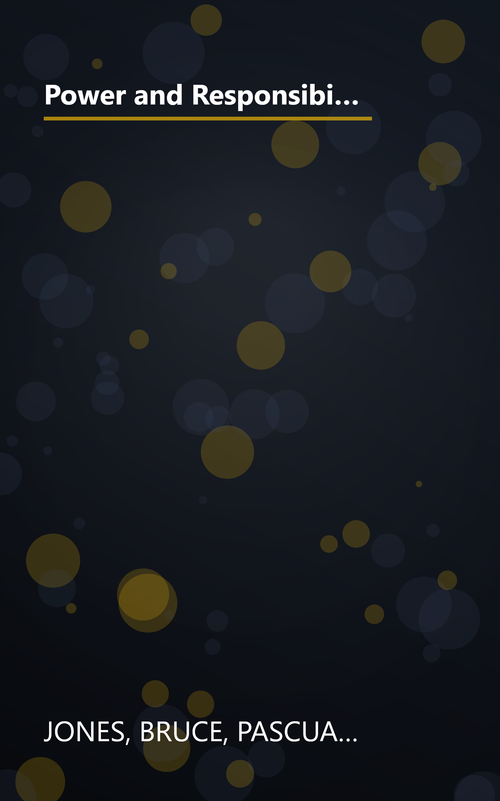 Power and Responsibility: Building International Order in an Era of Transnational Threats (Brookings Publications (All Titles)) book cover