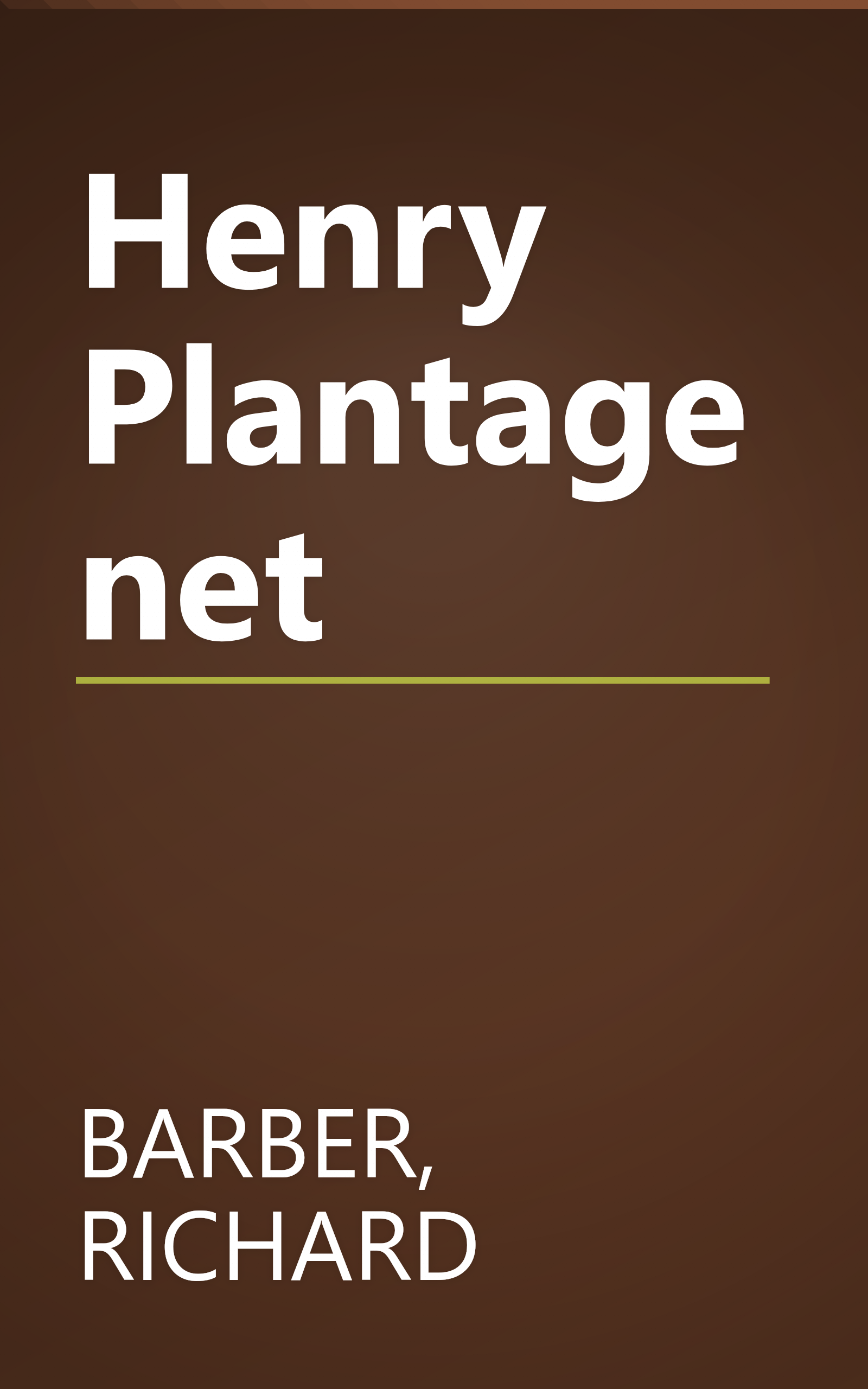 Henry Plantagenet book cover