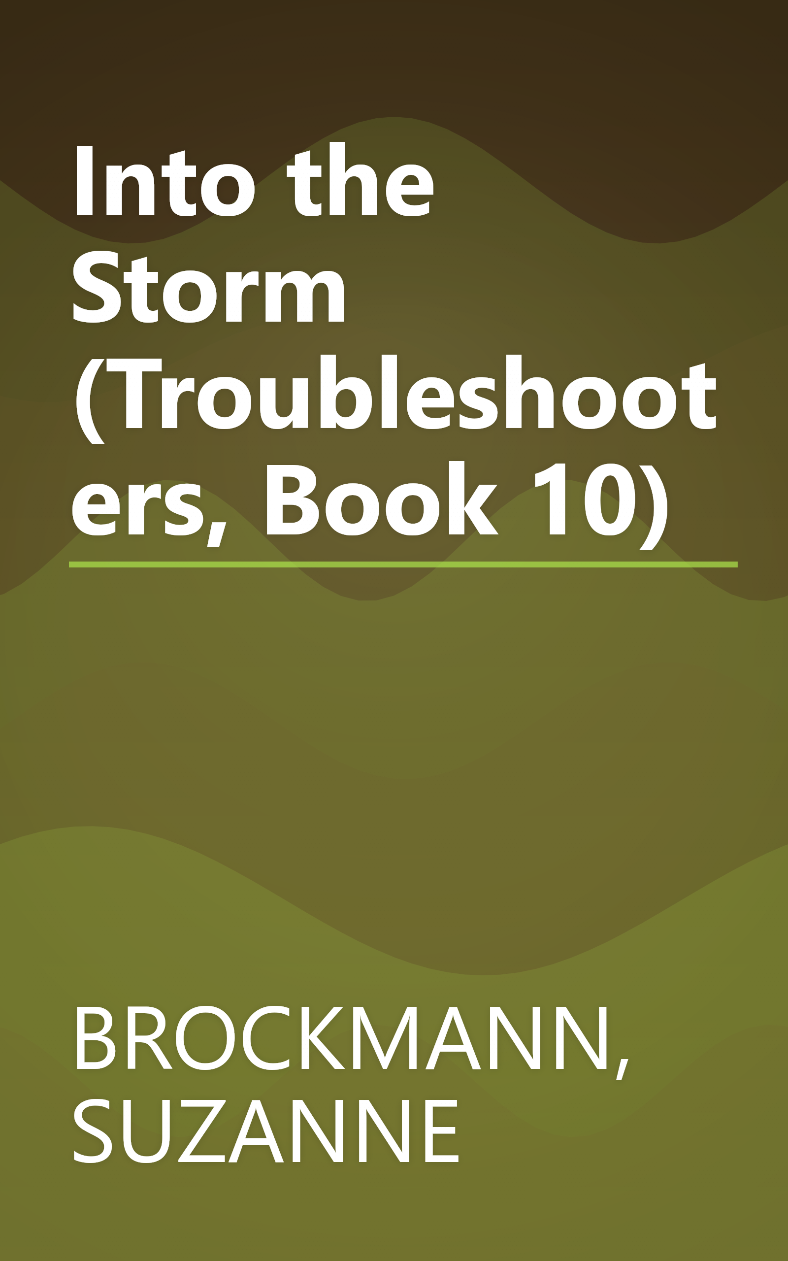 Into the Storm (Troubleshooters, Book 10) book cover