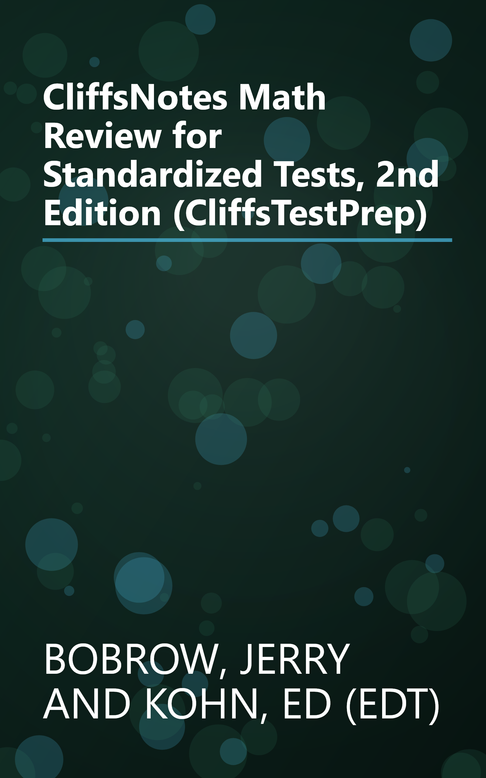 CliffsNotes Math Review for Standardized Tests, 2nd Edition (CliffsTestPrep) book cover