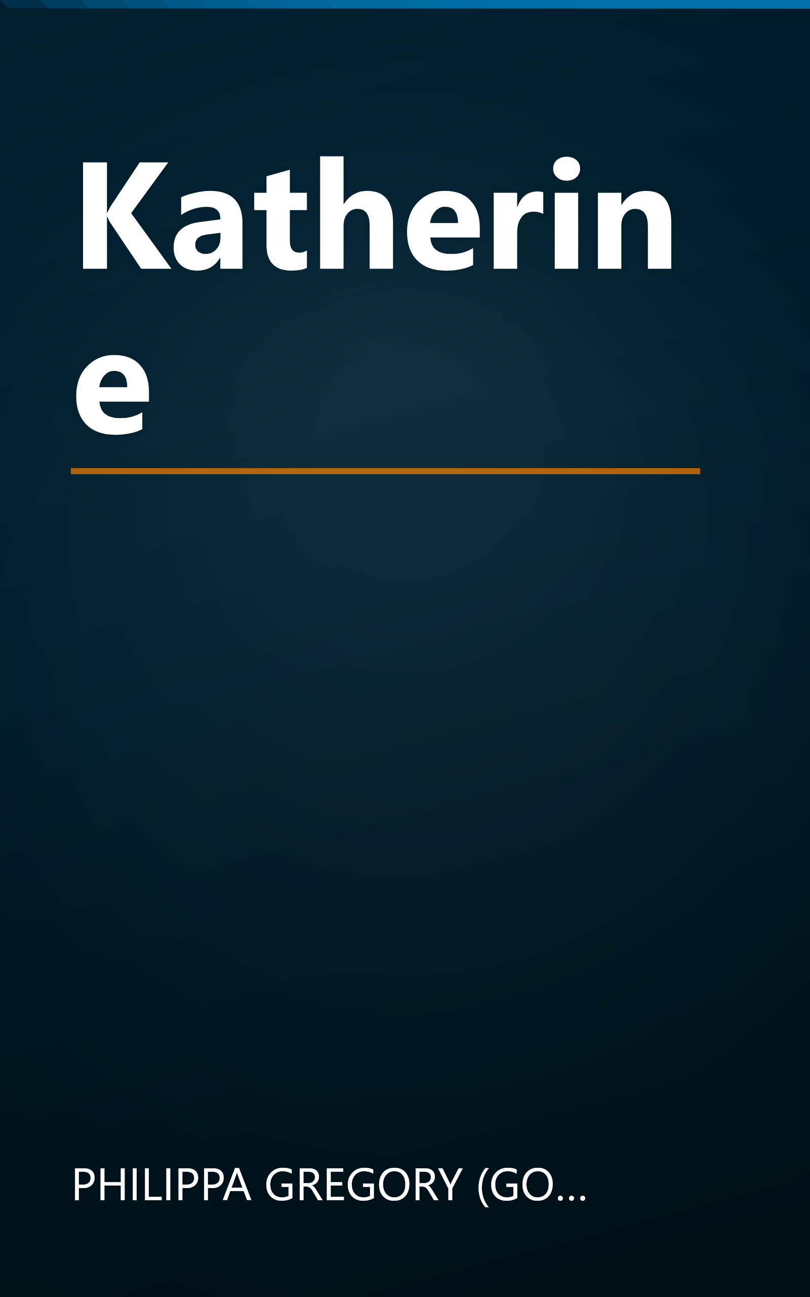 Katherine book cover