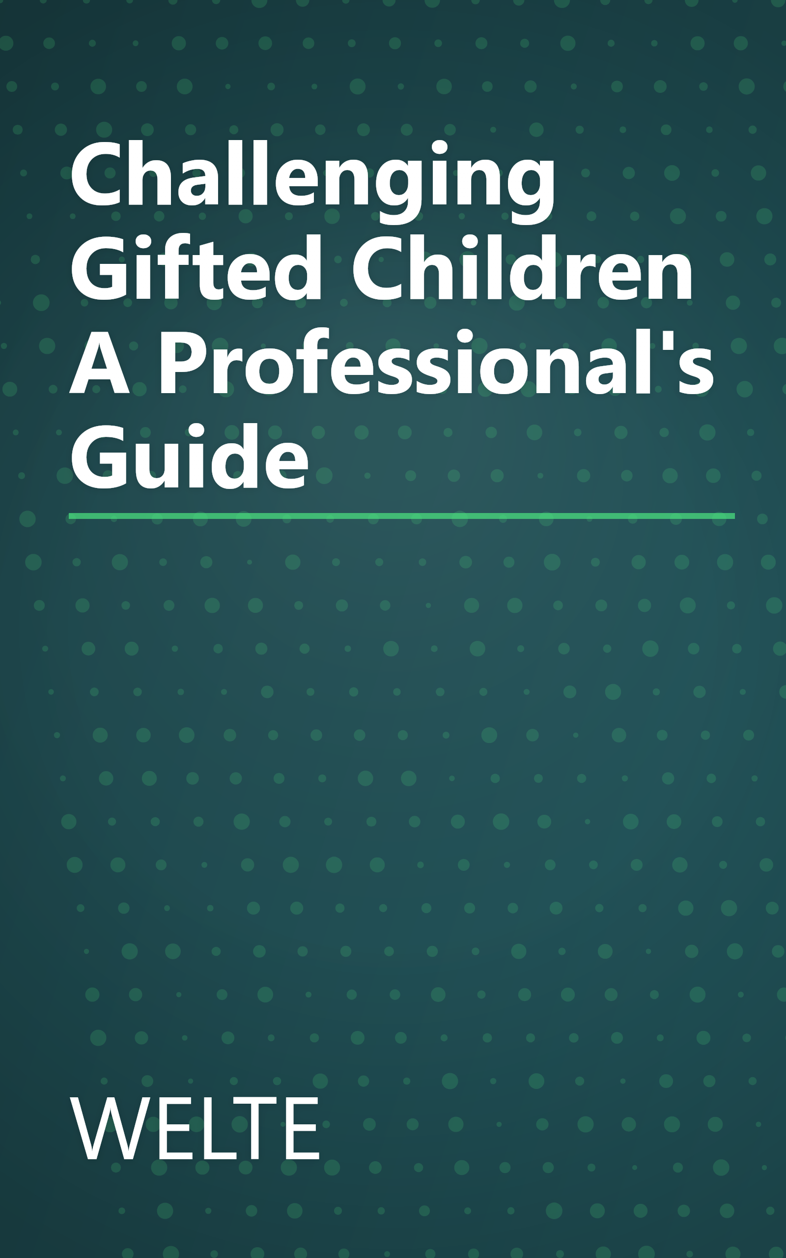 Challenging Gifted Children A Professional's Guide book cover
